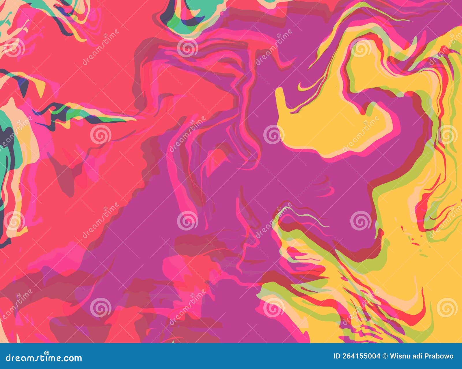 Colorful Abstract Background, Trippy Style, Beautiful Illustration ...