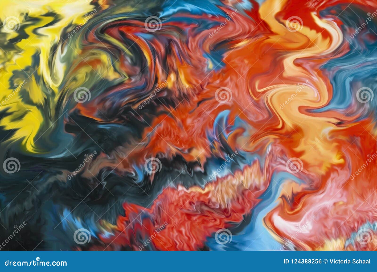 Abstract Paint Diffusion Background Stock Illustration - Illustration ...