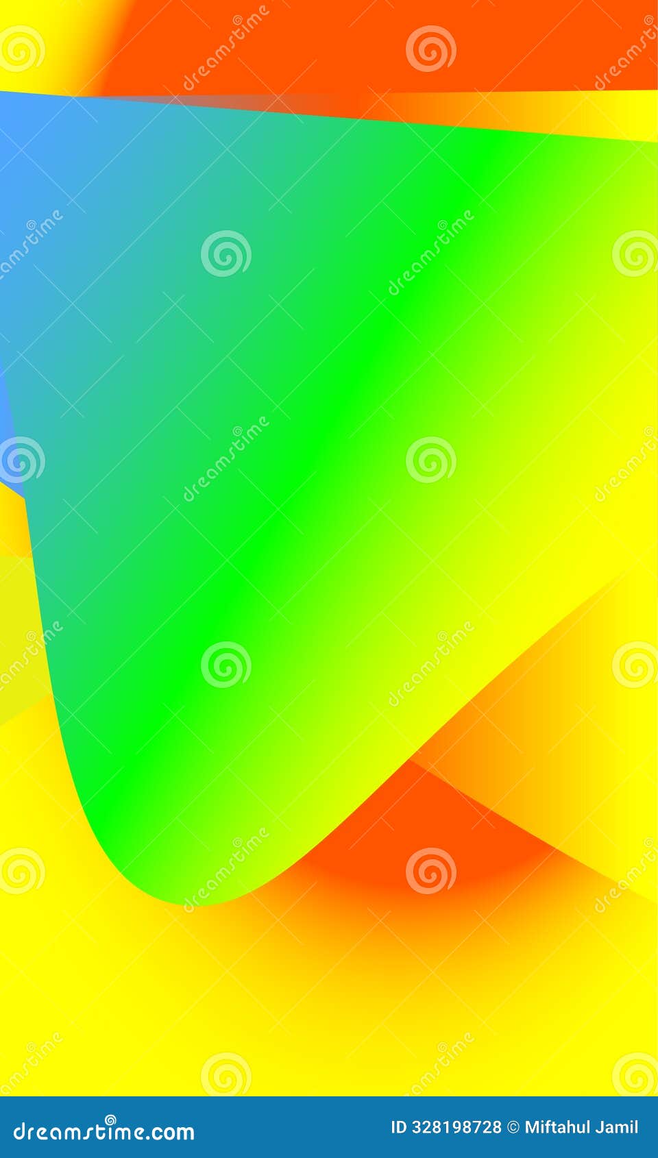 A Colorful Abstract Background with Yellow Stock Illustration ...