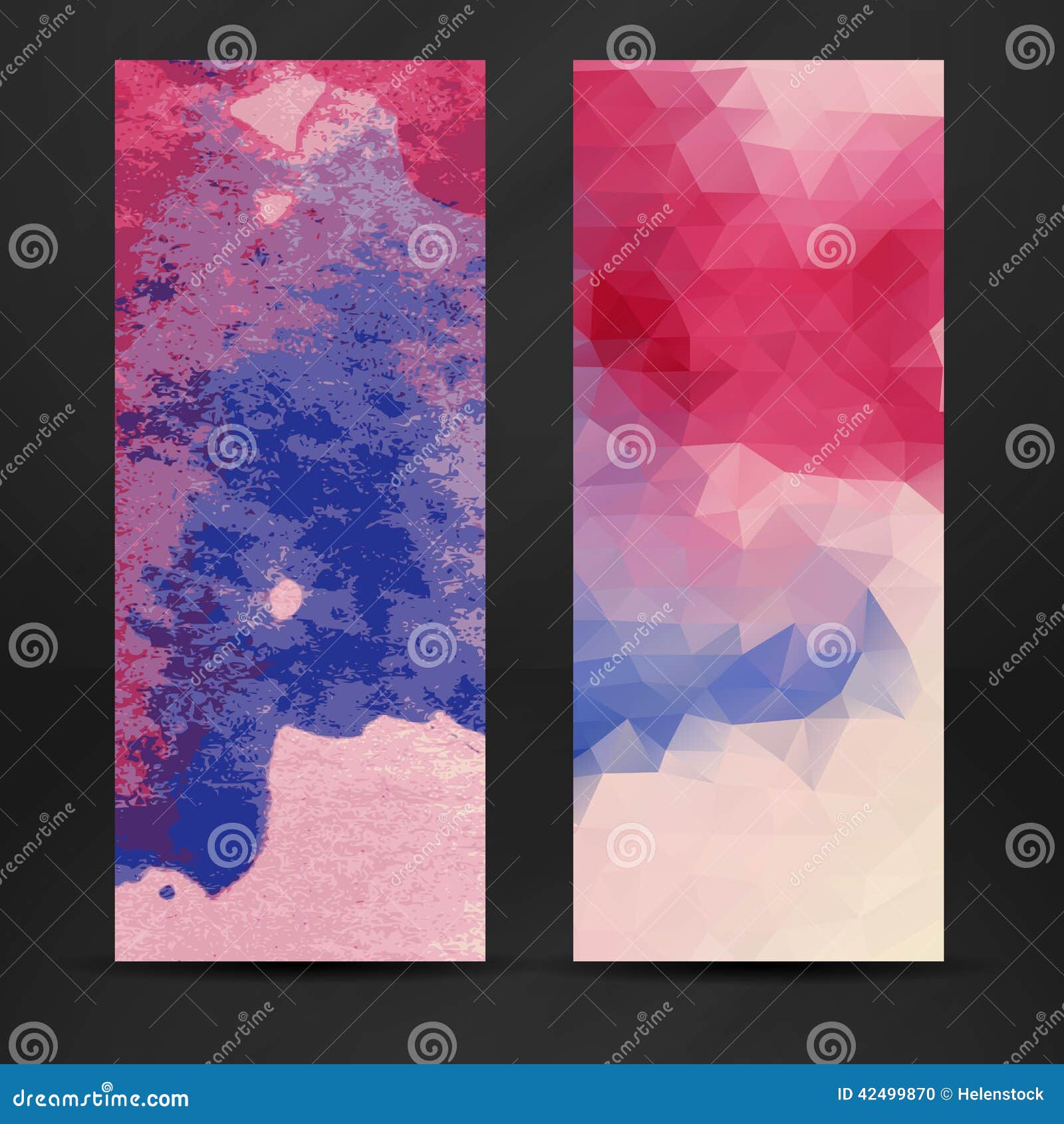 Colorful Abstract Banner stock vector. Illustration of creative - 42499870