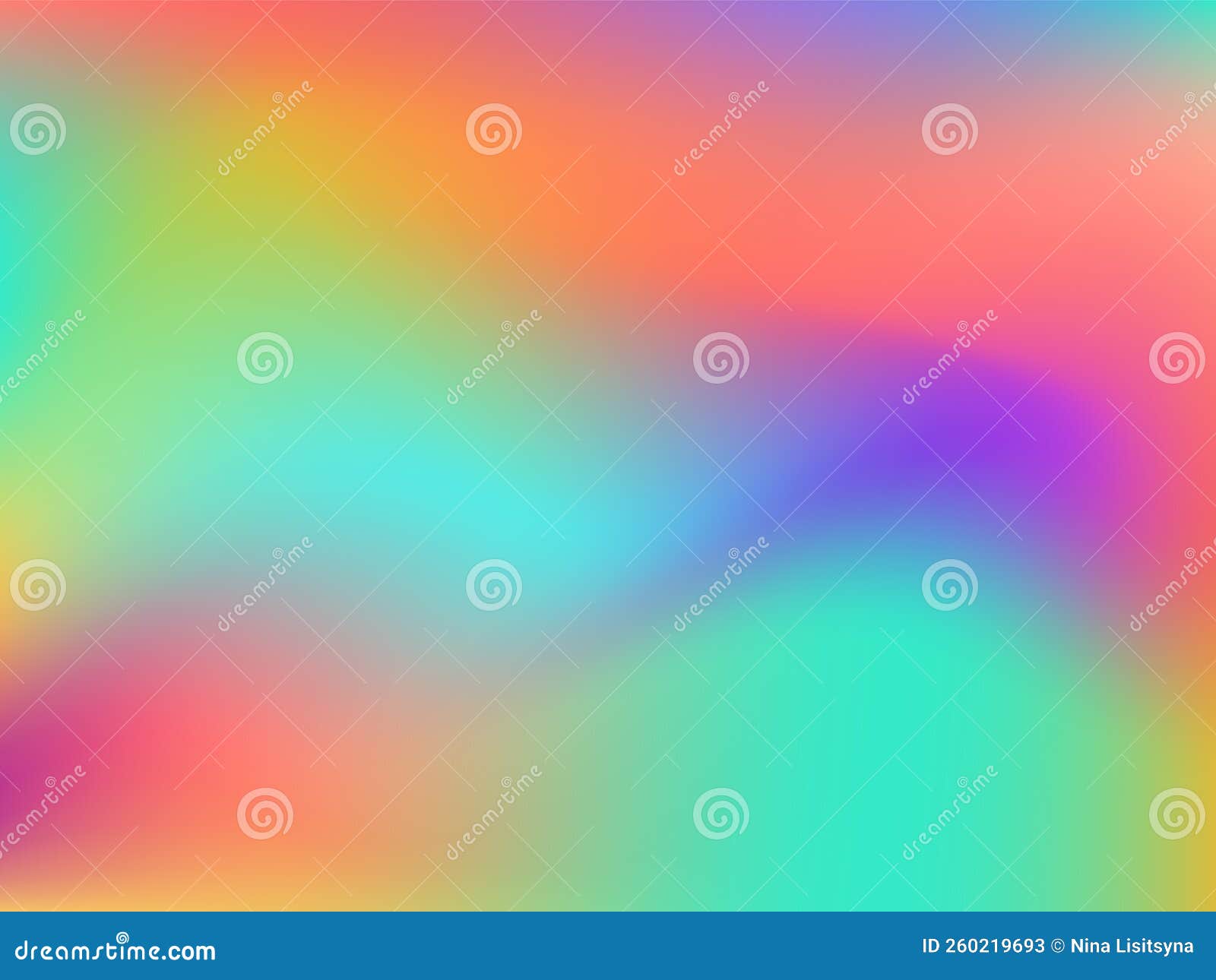 Modern Trendy Design. Blurred Background. Creative Colorful Flyer ...