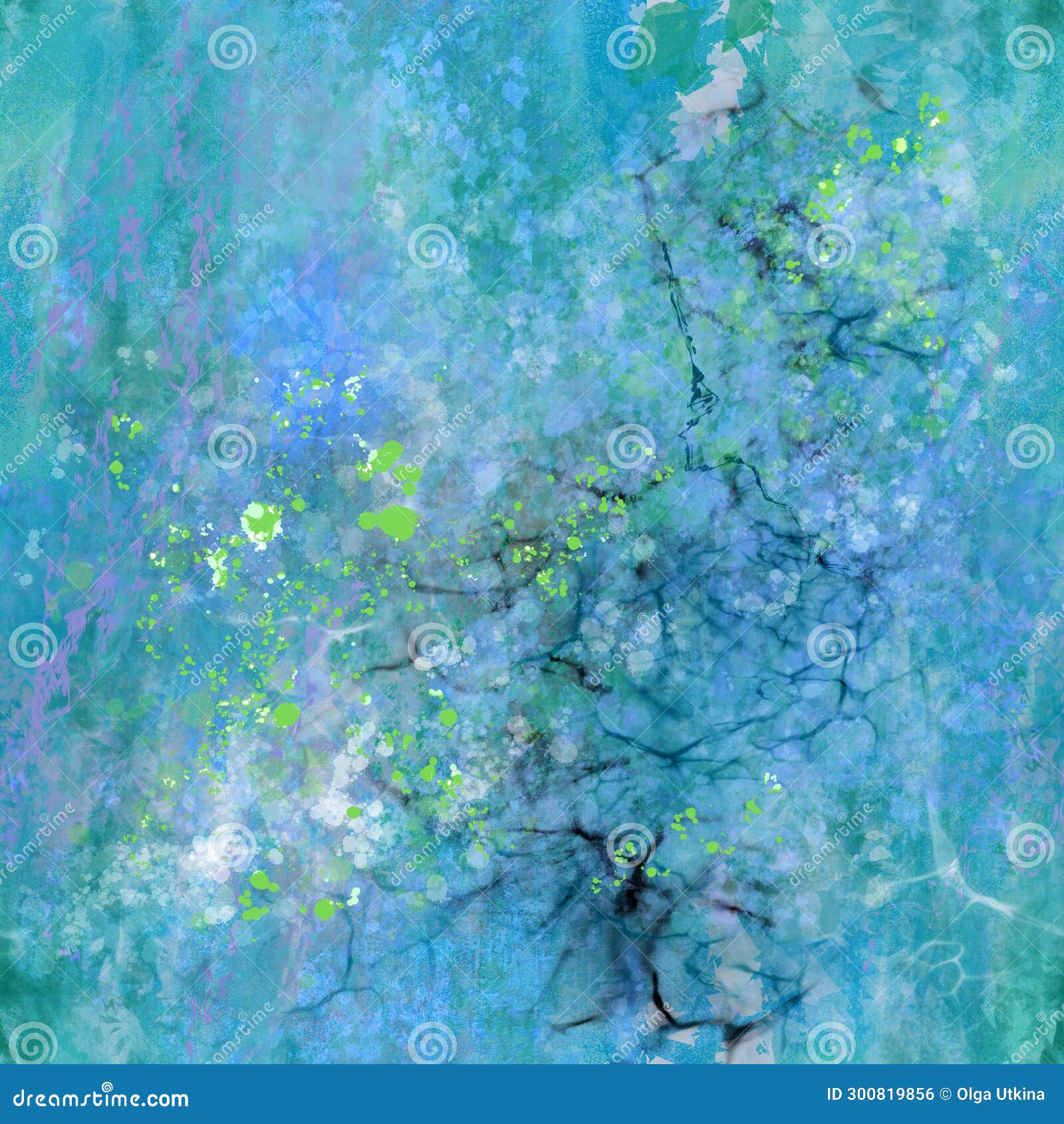 Colorful Abstract Blurred Seamless Pattern of Old Paints Plastered Wall ...