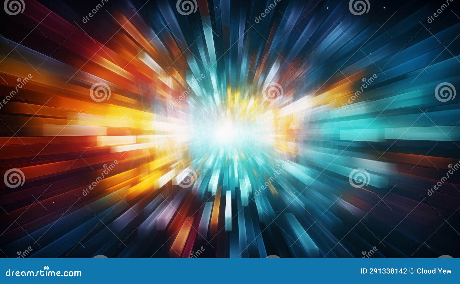 Colorful Abstract with Bright Colors Stock Illustration - Illustration ...