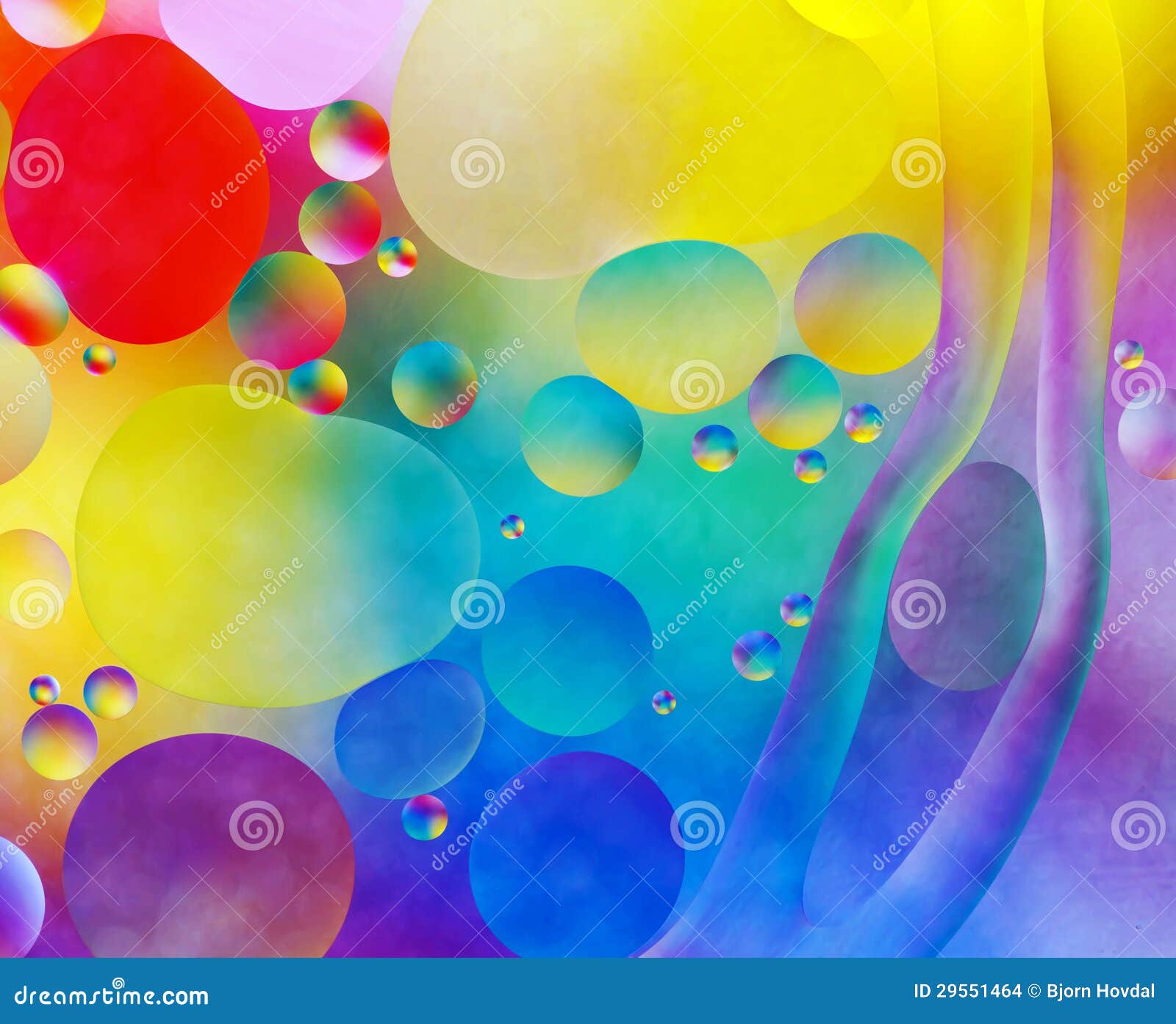 Colorful abstract bubbles stock photo. Image of detail - 29551464