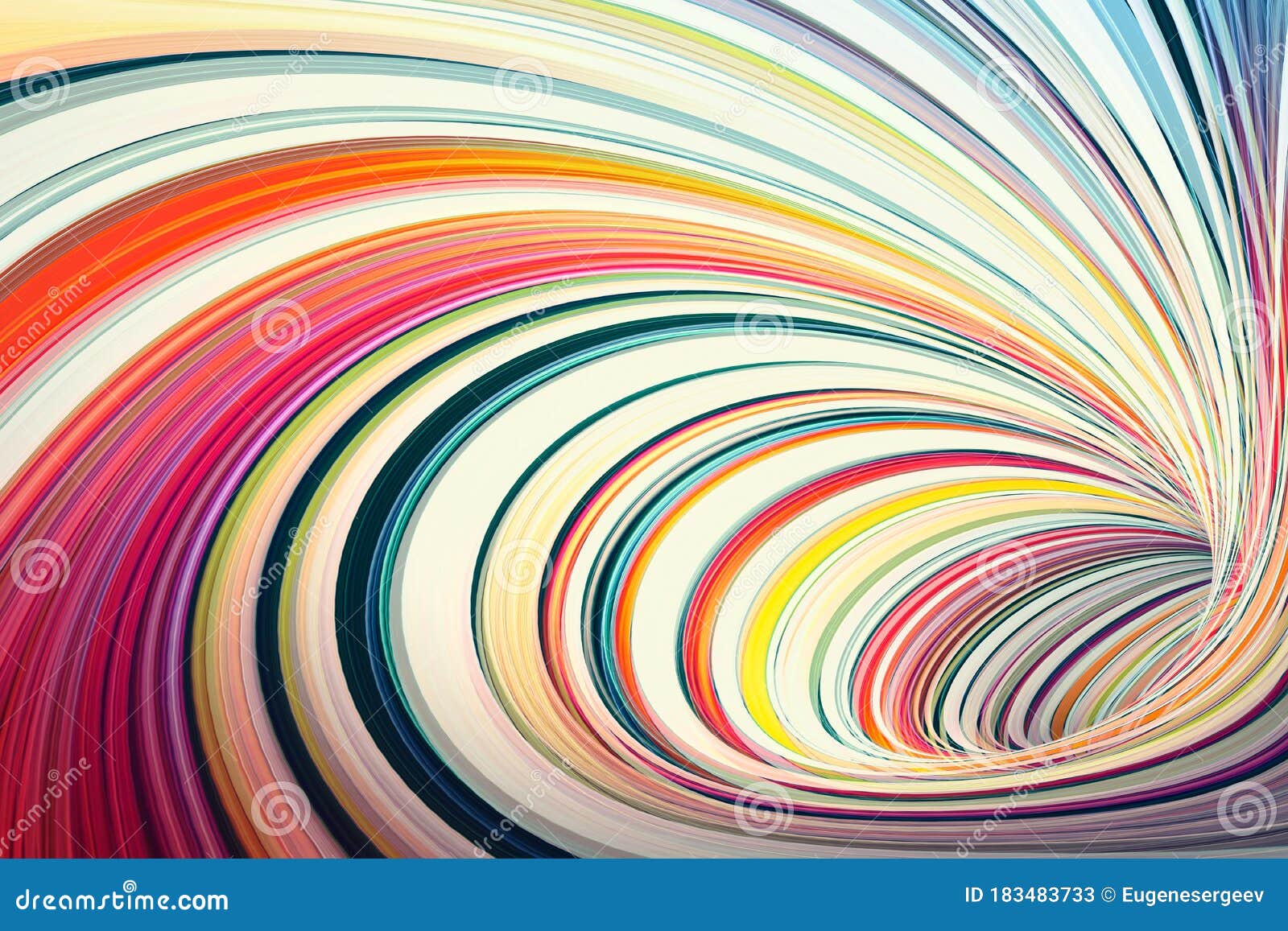 Colorful Abstract Cgi Background Texture, Colorful Tunnel Stock ...