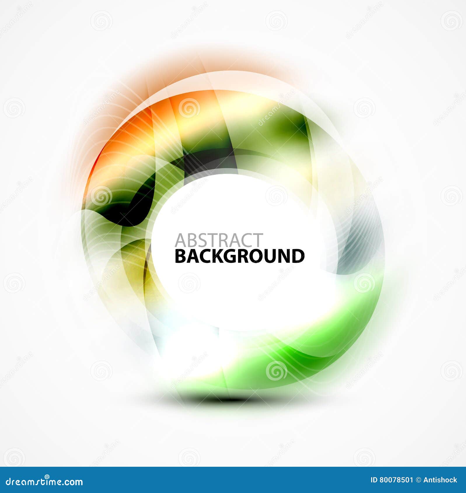 Colorful Abstract Circle Banner Stock Vector - Illustration of ...