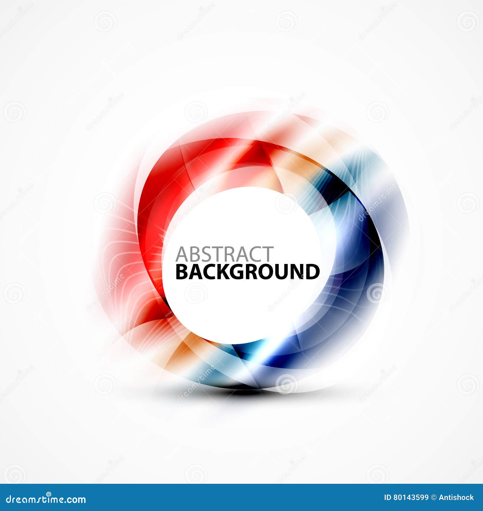 Colorful Abstract Circle Banner Stock Vector - Illustration of ...