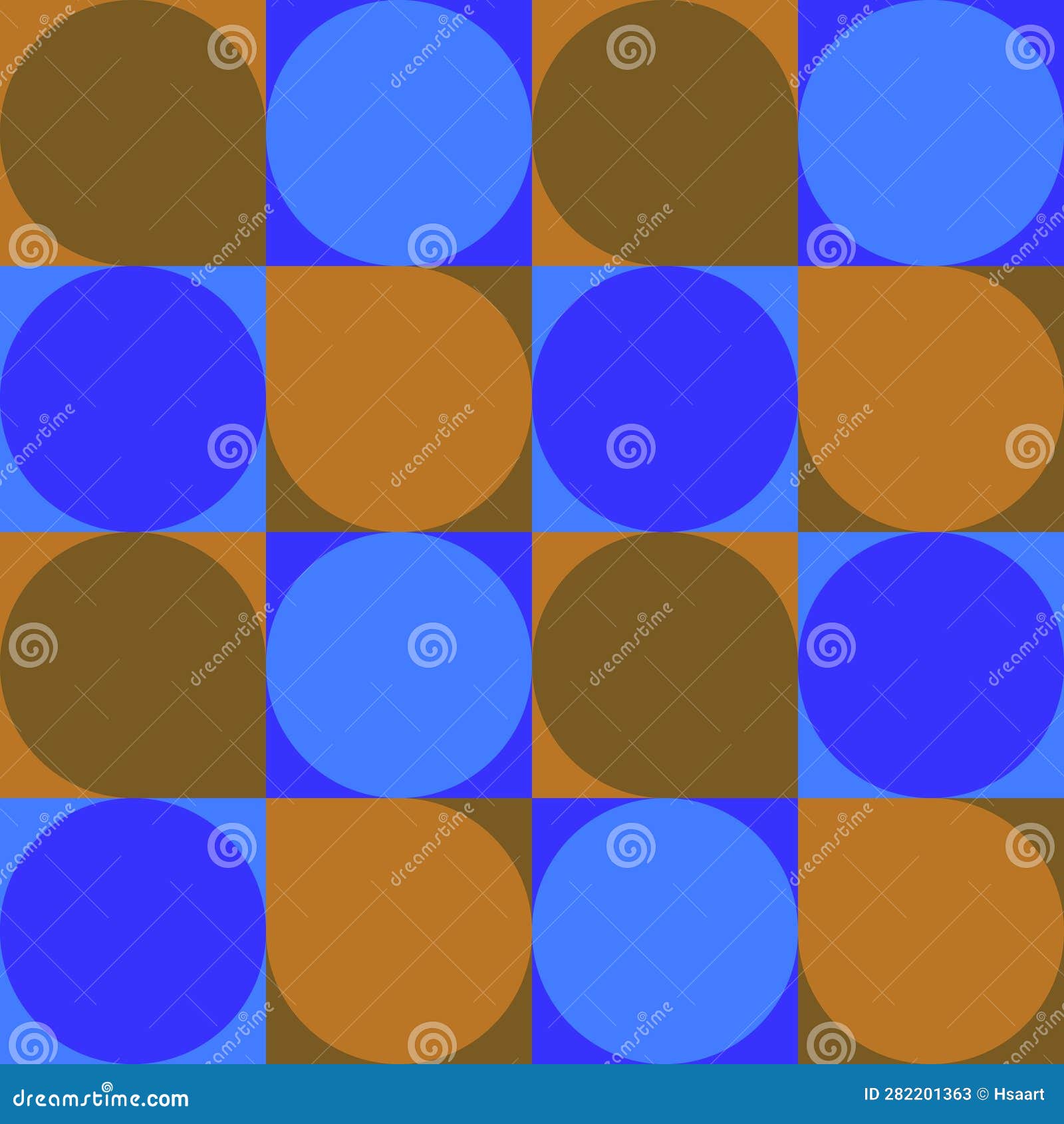 Colorful Abstract Circle Pattern Flat Design Stock Vector ...