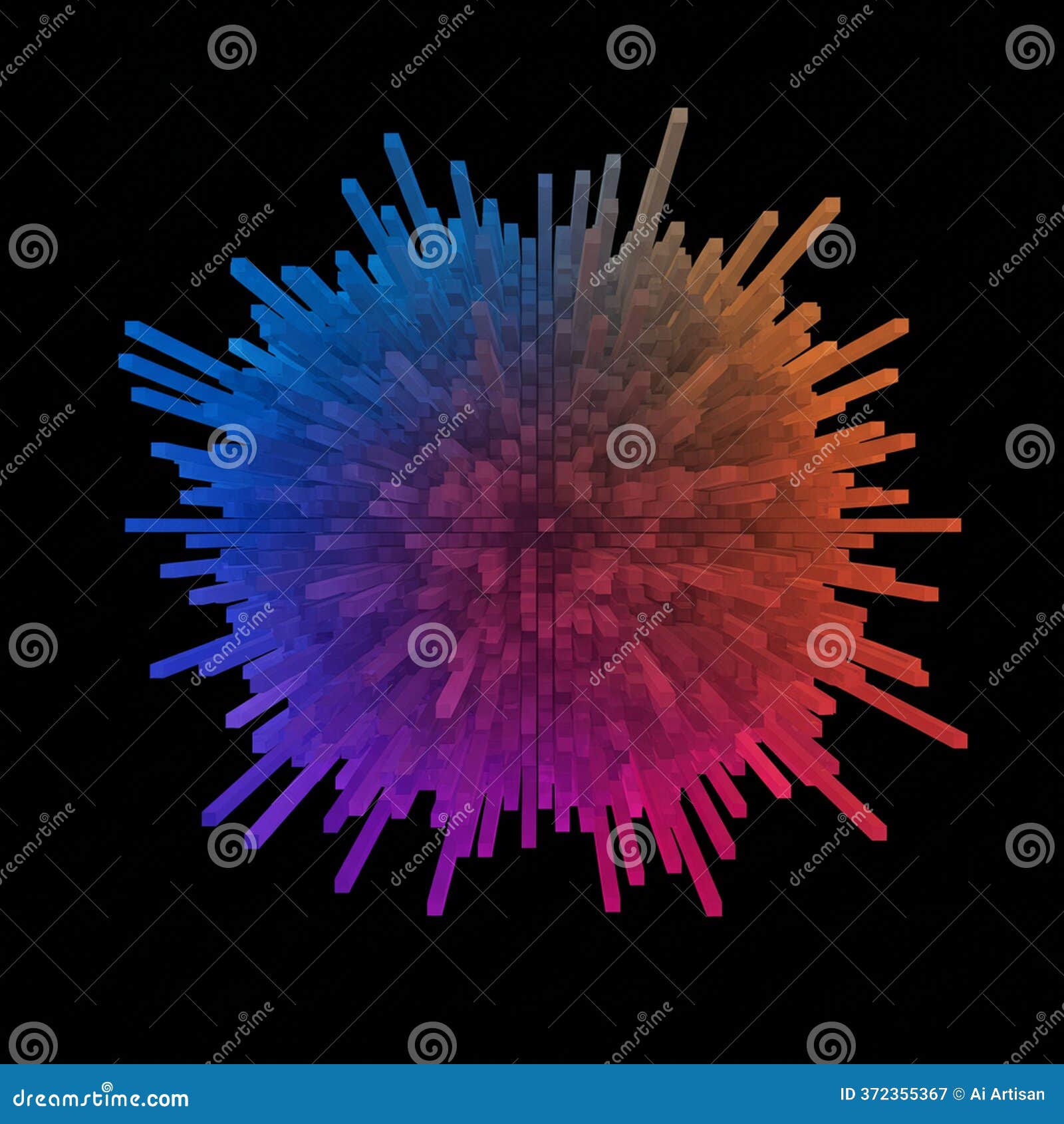 Colorful Prisms, Abstract Geometrical Shapes, Light Diffraction ...