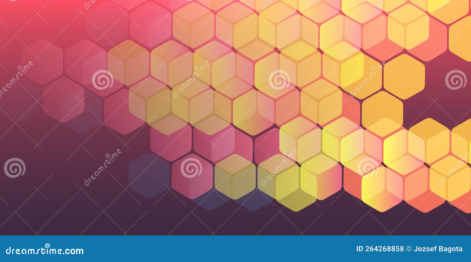 Colorful Abstract 3D Translucent Overlapped Cubes Pattern, Modern Style ...