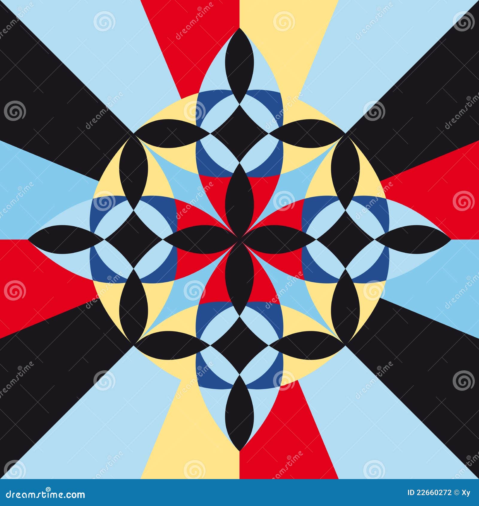 Colorful geometric design stock vector. Illustration of geometrical ...