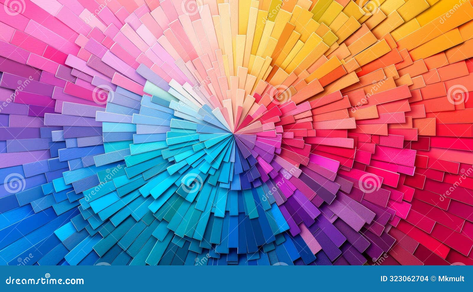 Colorful Abstract Design with Cmyk and Rgb Color Schemes Stock Photo ...