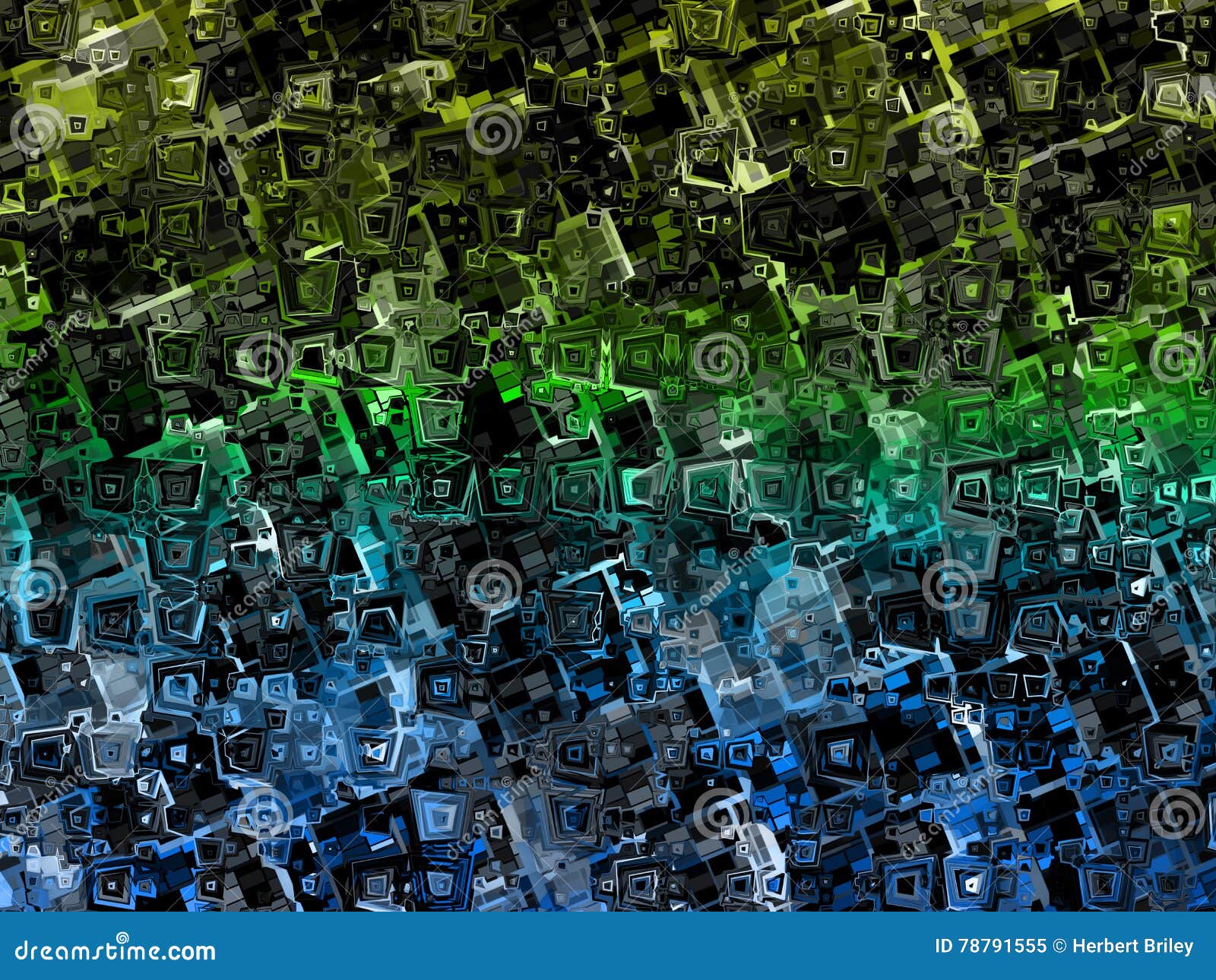 Colorful Abstract Distorted Squares Background Texture Stock ...