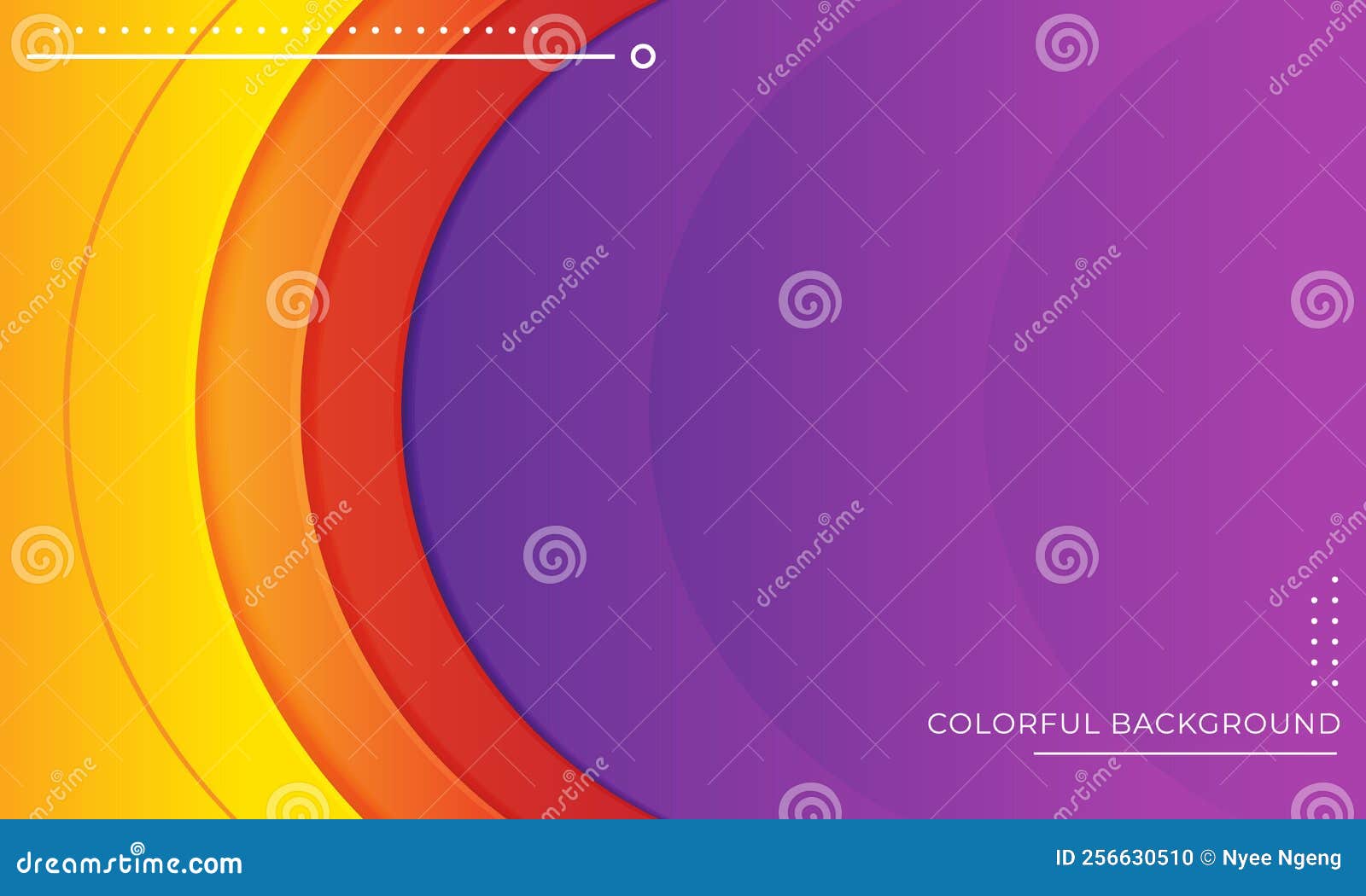 Colorful Abstract Empty Background Design for Many Purpose Stock Vector ...