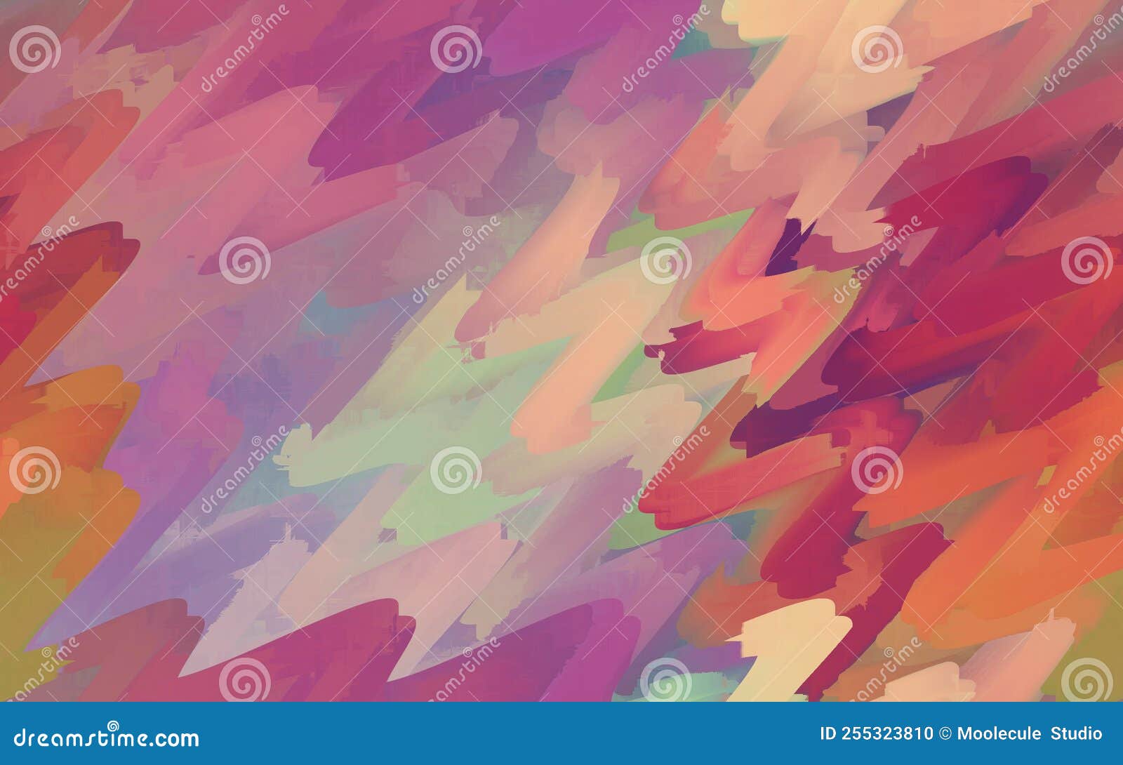 Colorful Abstract Flow Watercolor Background Bright Artistic Wave