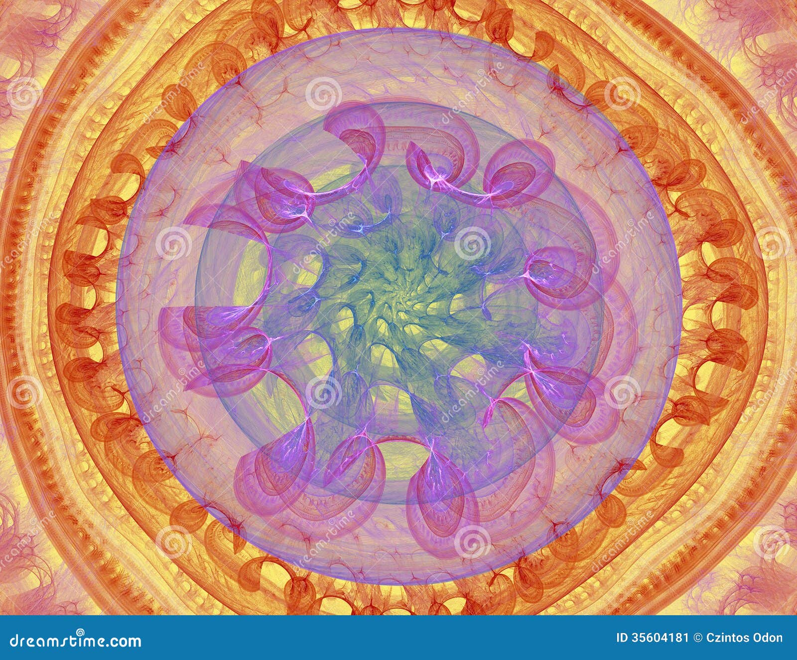 Colorful abstract forms stock illustration. Illustration of point ...