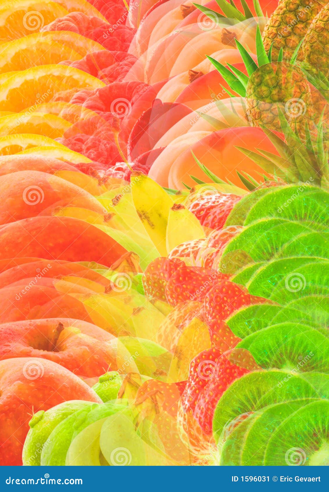 Colorful Abstract Fruit Background Stock Image - Image of agriculture ...