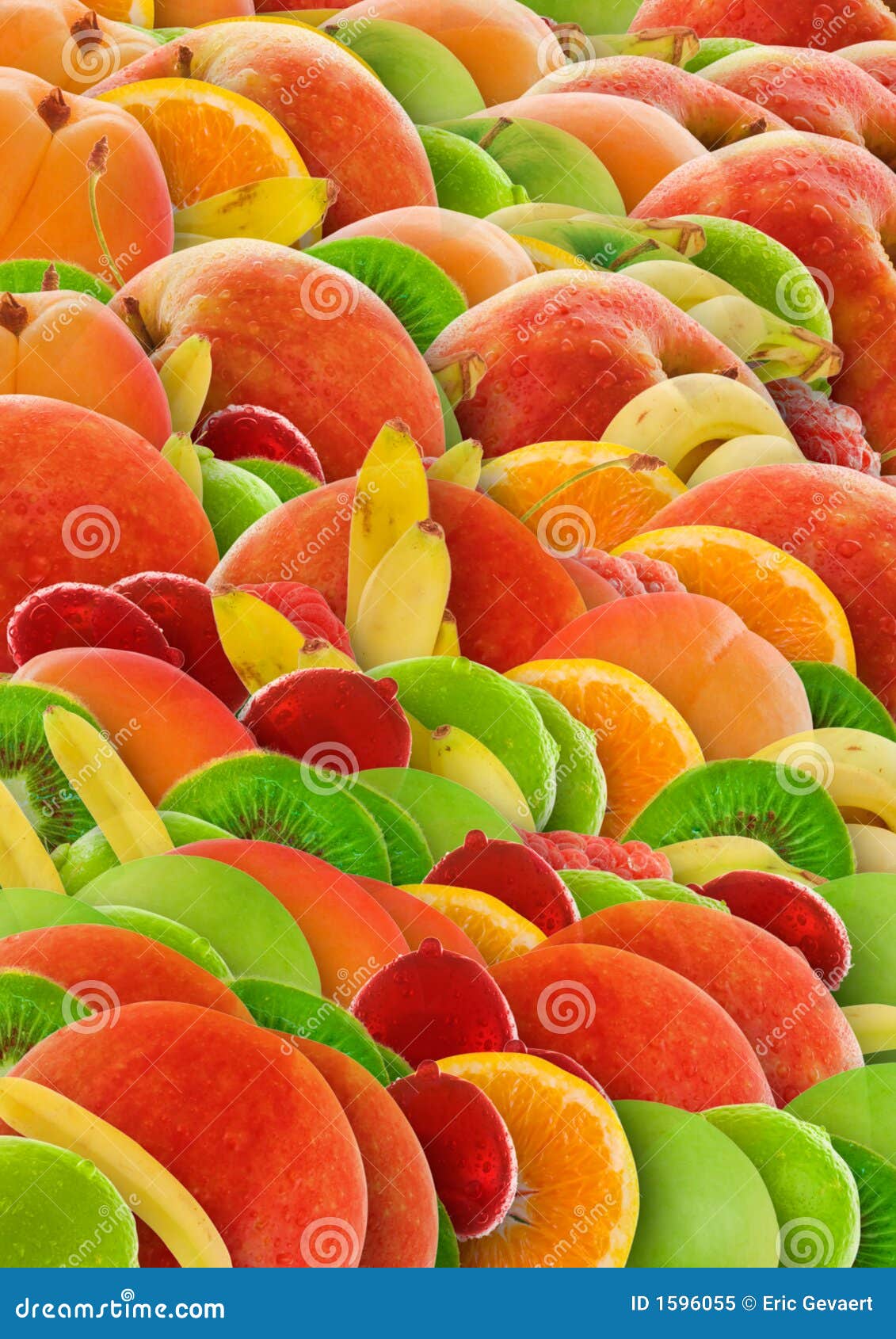 Colorful Abstract Fruit Background Stock Image - Image of lemon ...