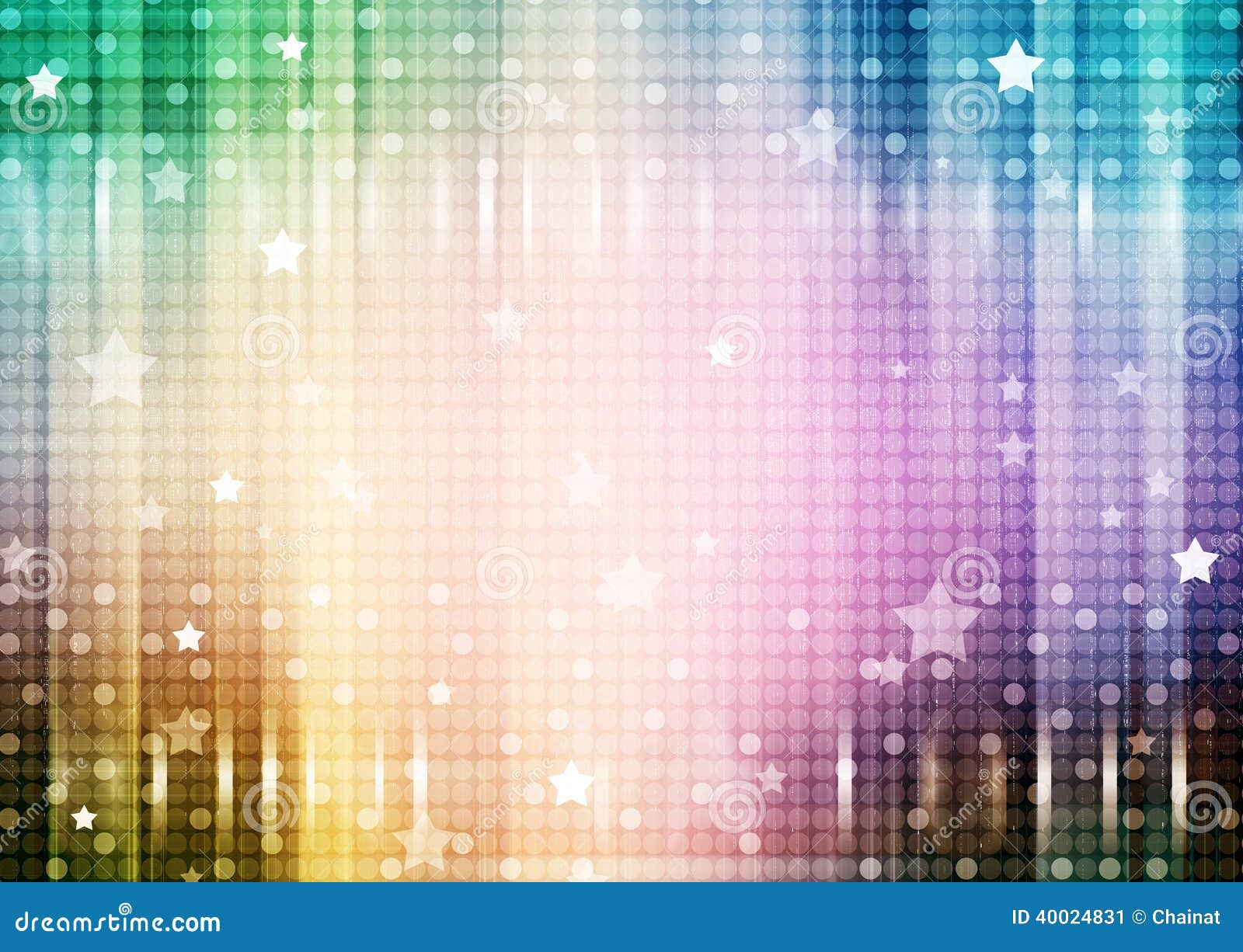 Colorful Abstract Futuristic Background Stock Illustration ...