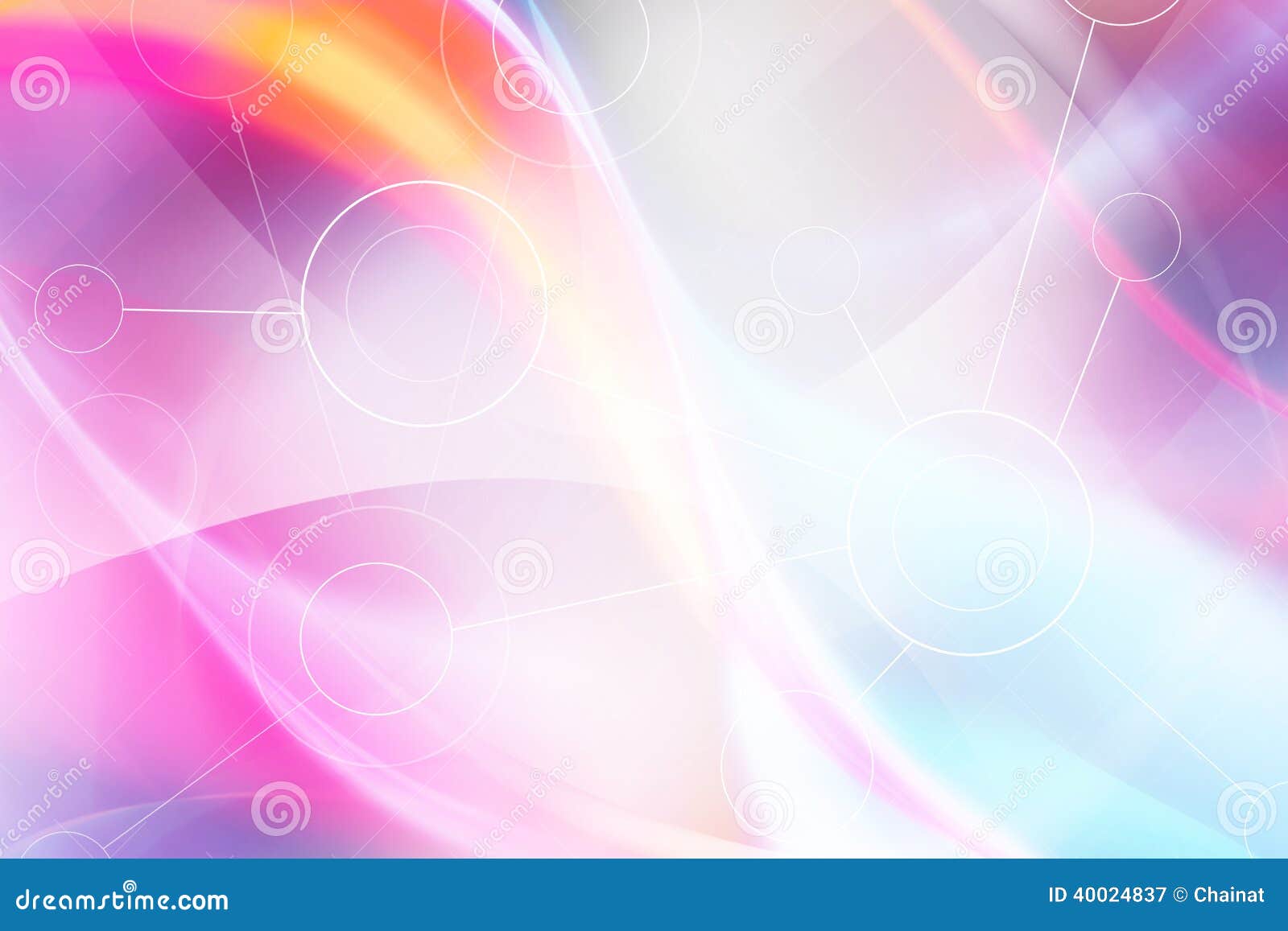 Colorful Abstract Futuristic Background Stock Illustration ...