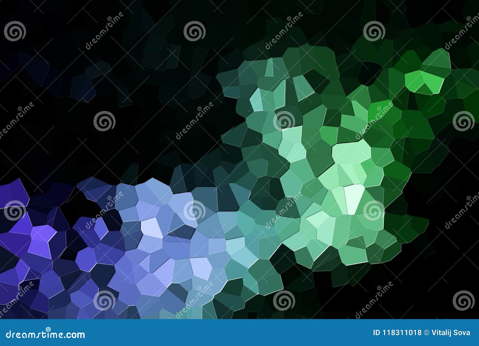 Abstract Geometric Polygons and Triangles Stock Illustration ...