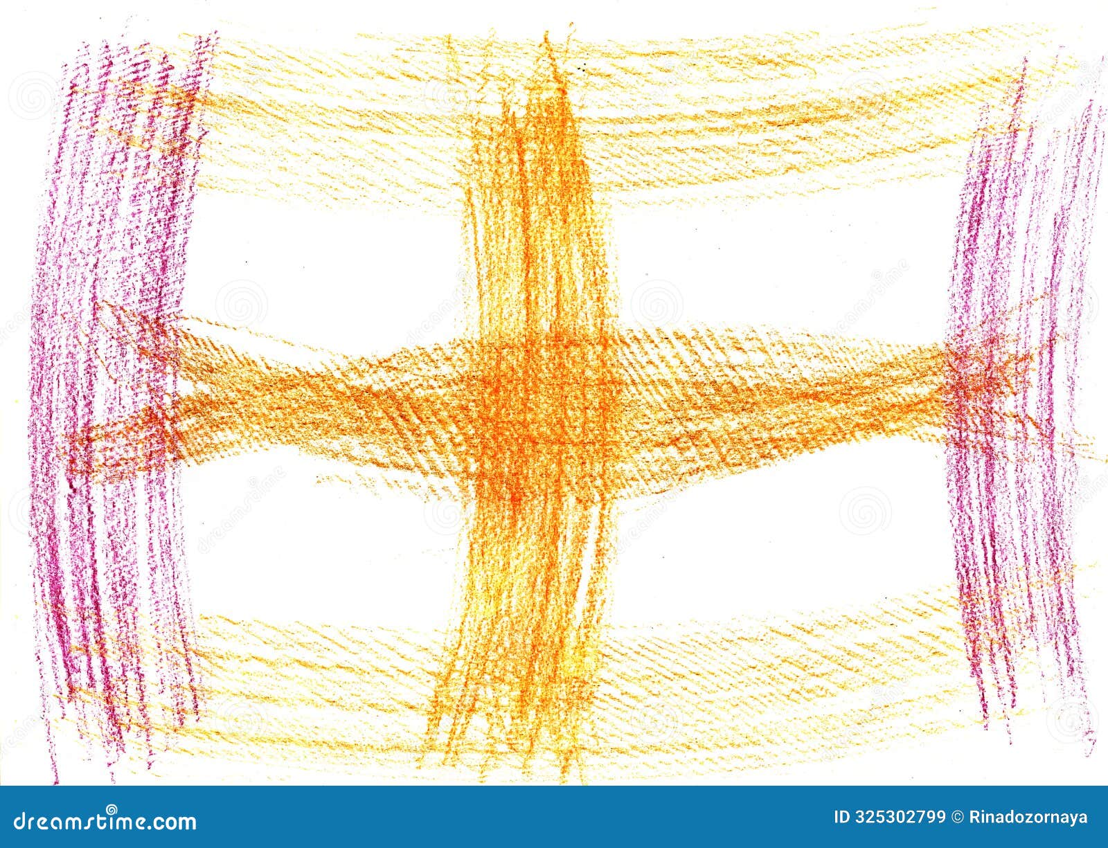 Colorful Abstract Geometric Shapes Crosshatch Pattern Design Isolated ...