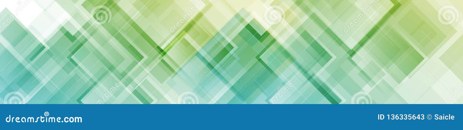 Colorful Abstract Geometric Squares Web Header Stock Vector ...