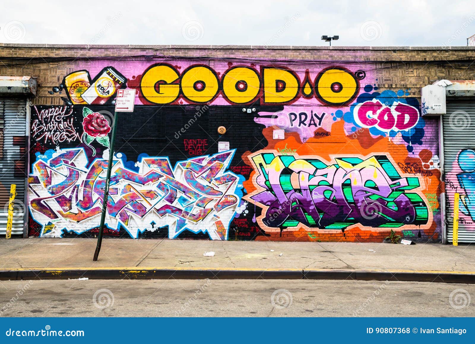 Colorful Abstract Graffiti World Editorial Stock Photo - Image of ...