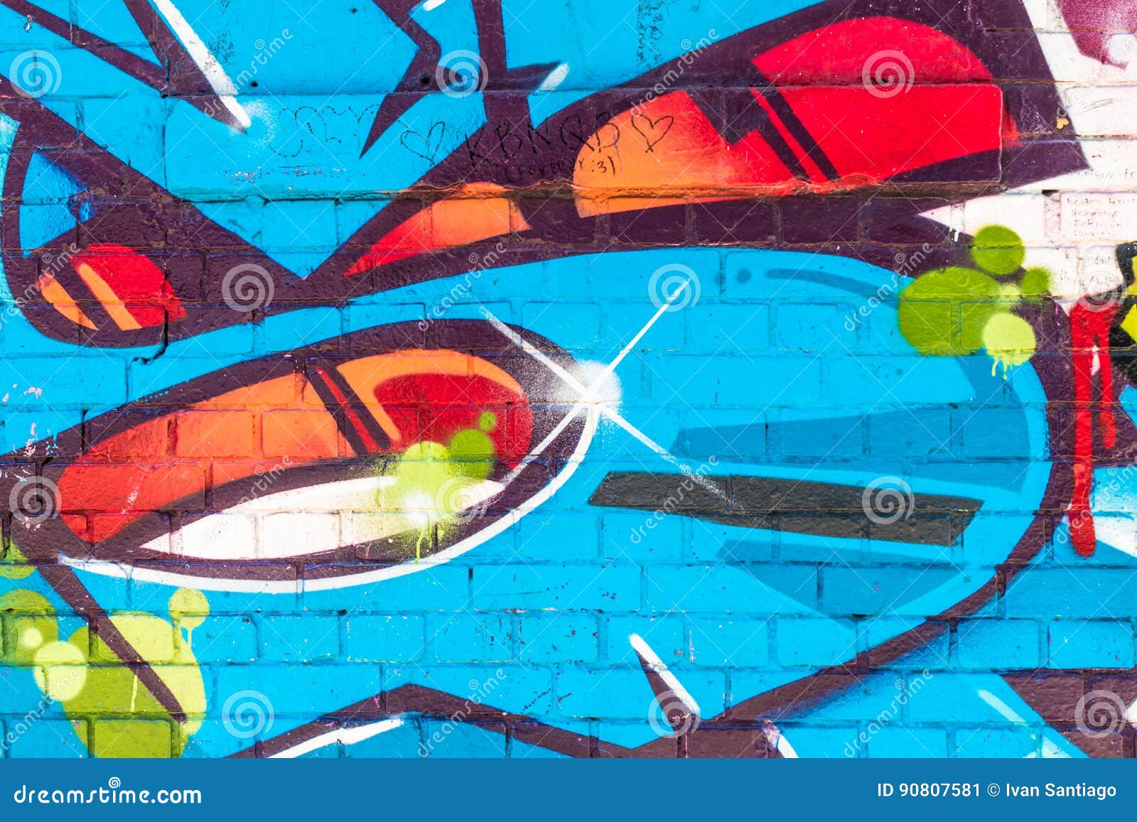 Colorful Abstract Graffiti World Editorial Photo - Image of decorated ...