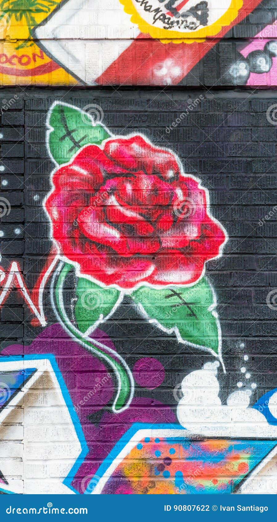 Colorful Abstract Graffiti World Editorial Photography - Image of ...