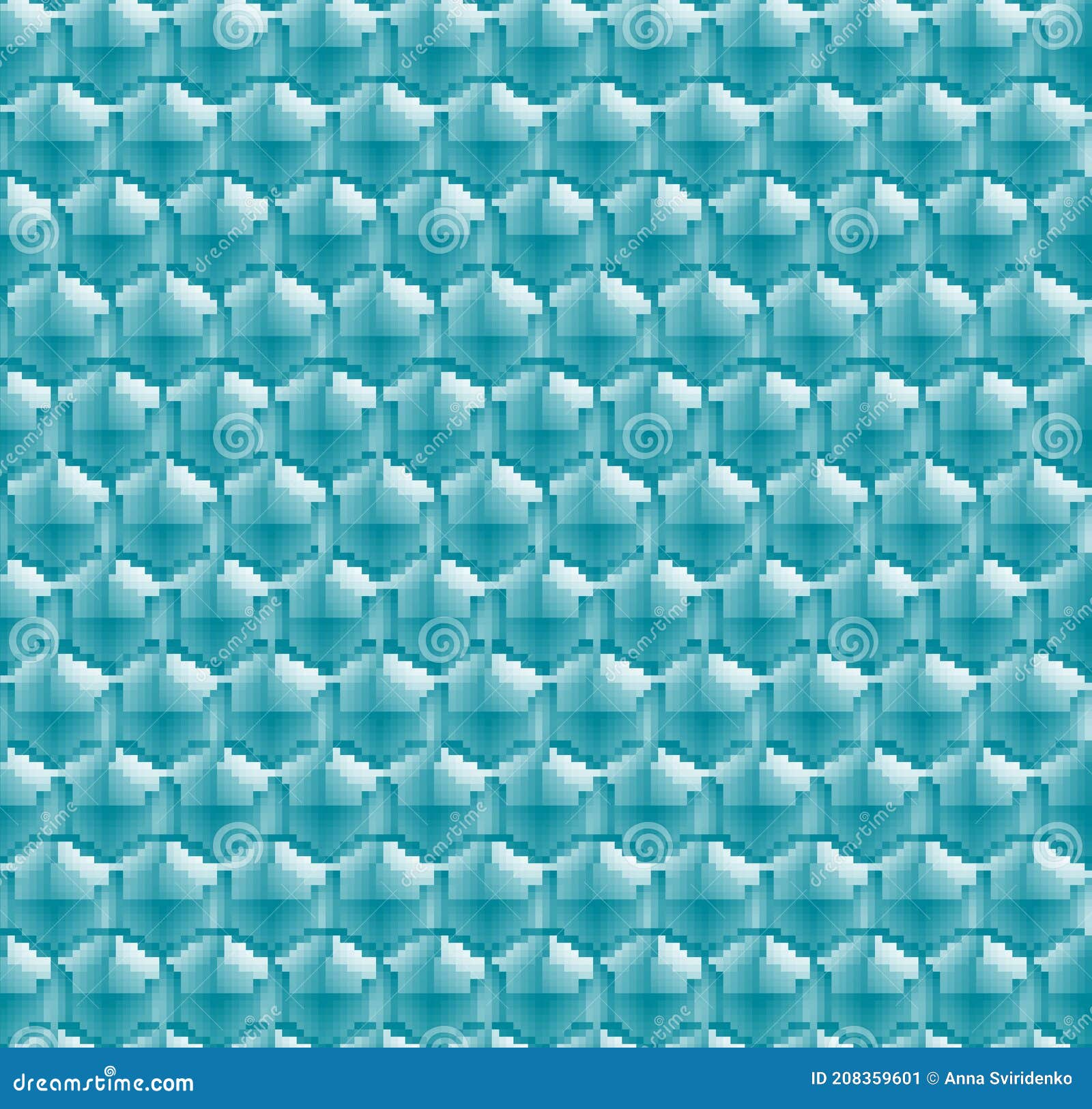 Colorful Abstract Hexagon Structure Dark Geometric Background Pixel Art ...