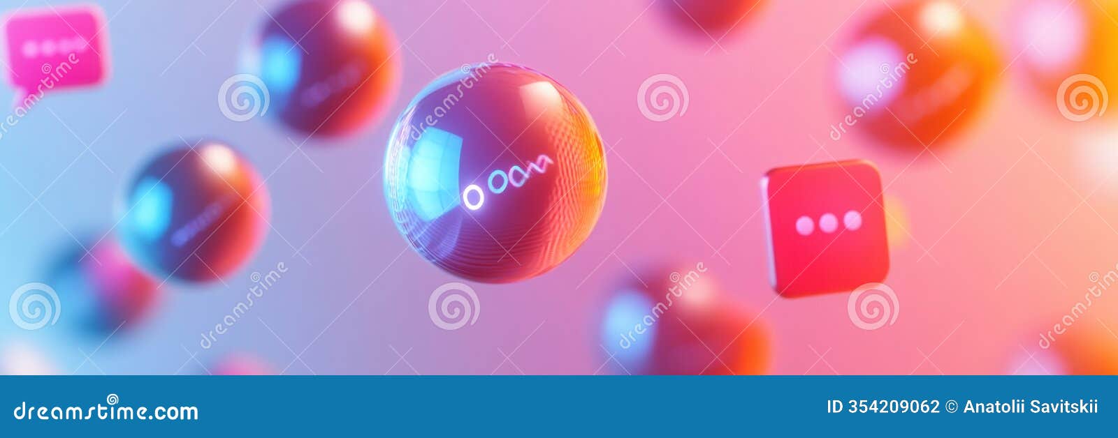 Abstract Design of Communication Symbols Representing Chats and ...