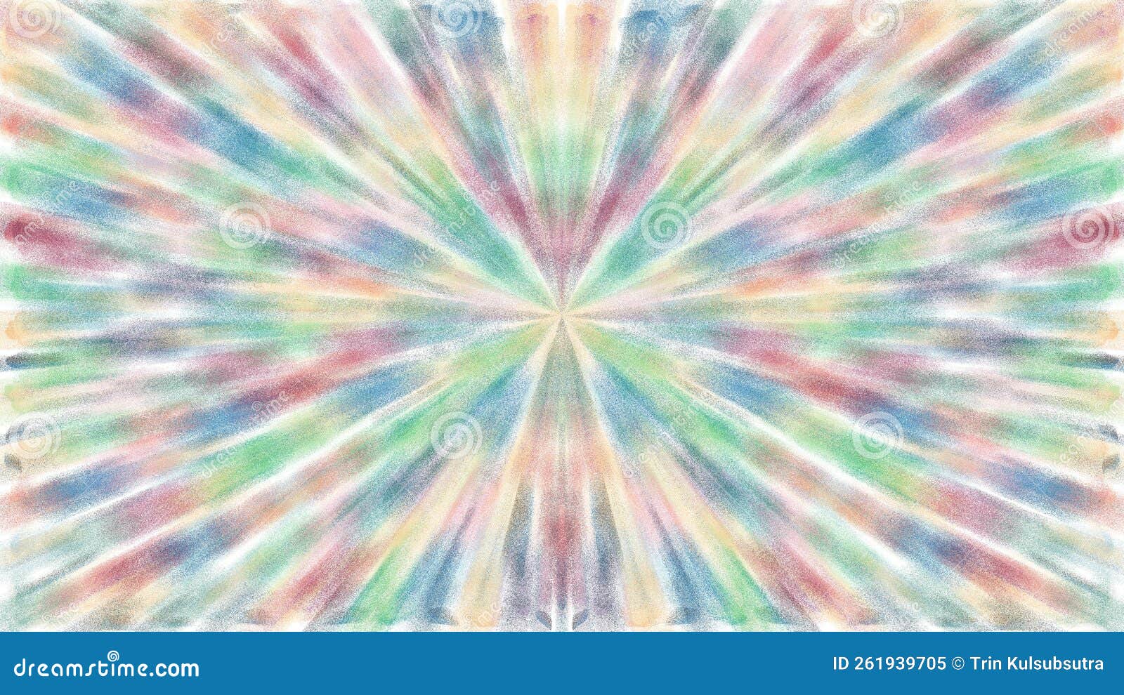 Colorful Abstract Illustration Shoots Out from the Middle Background ...