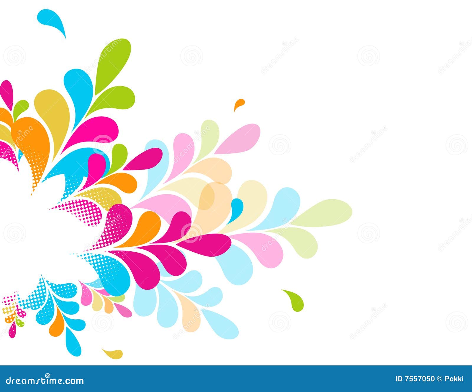 Colorful Abstract Illustration. Vector Stock Vector - Illustration of ...