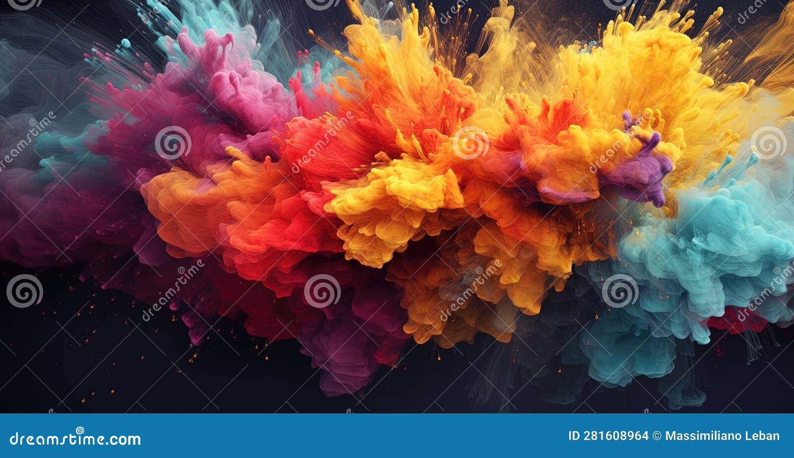 Colorful Abstract Illustration Stock Illustration - Illustration of ...