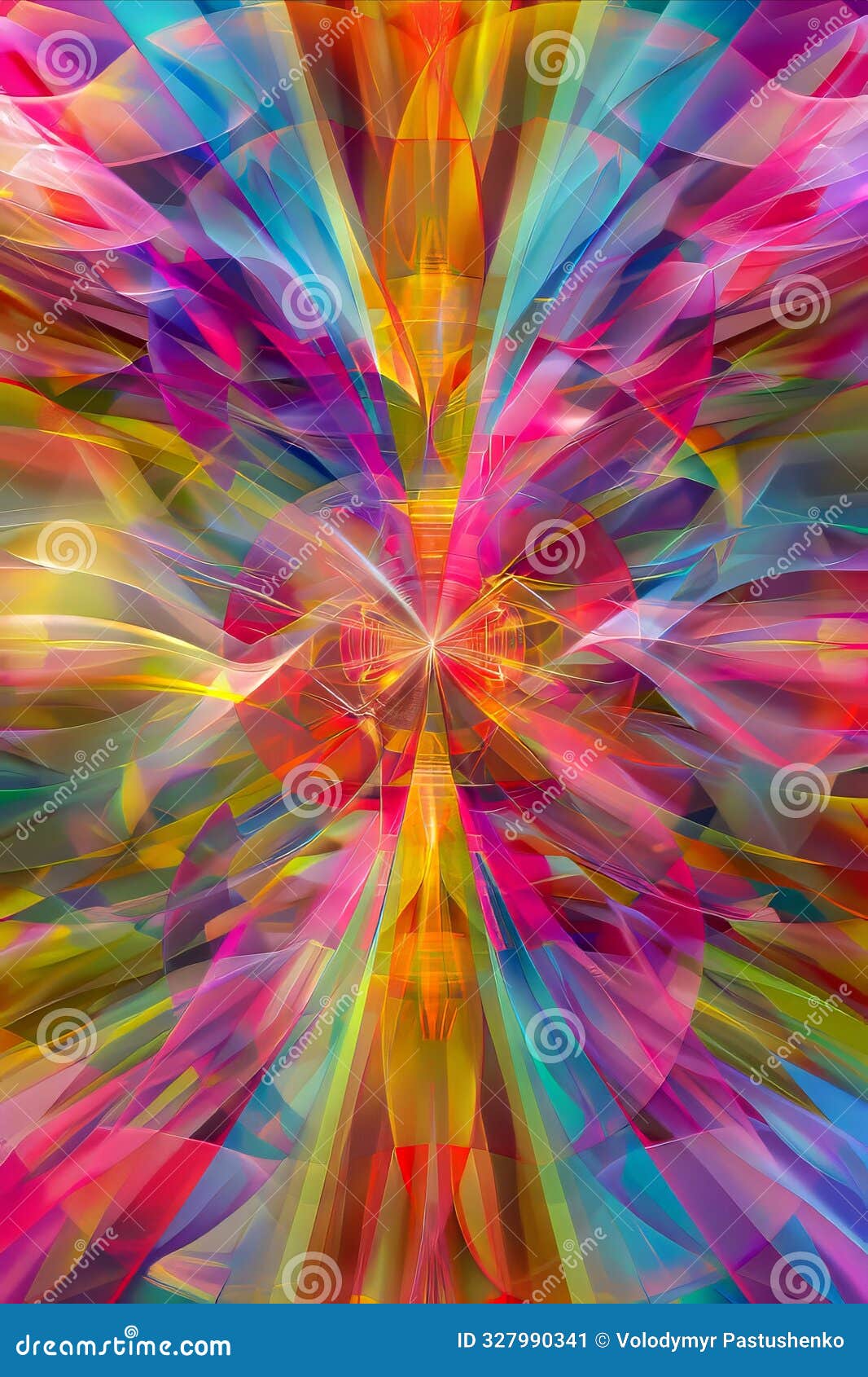 A Colorful Abstract Image of a Butterfly Stock Image - Image of create ...