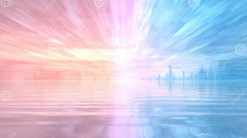 Colorful Abstract Interface Design with Stylized Glowing Elements ...