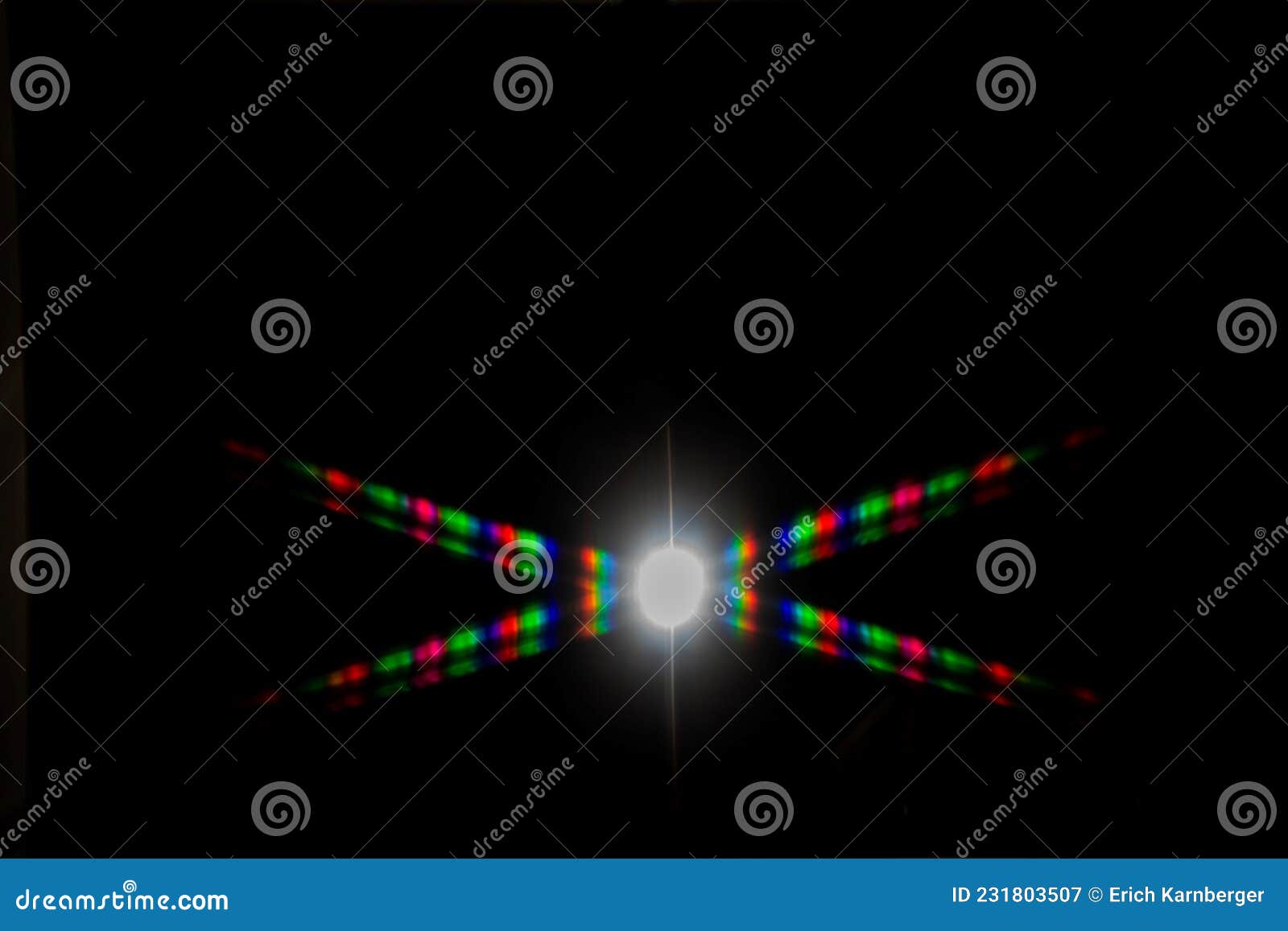 Colorful Abstract Light Reflection Stock Image - Image of electronic ...