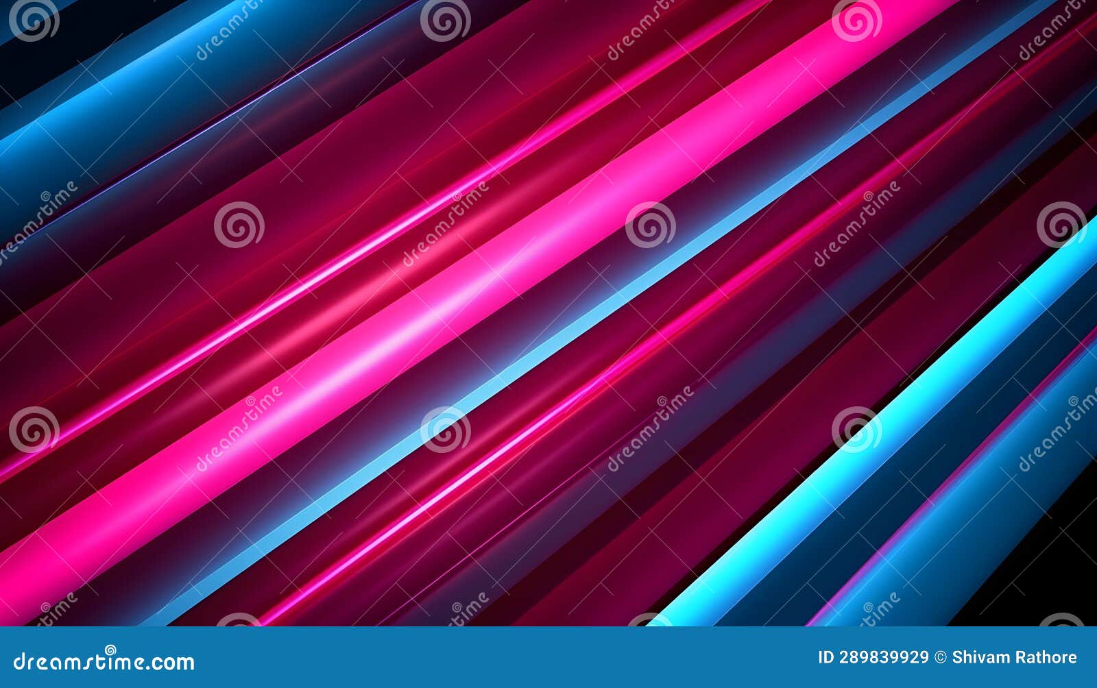 Colorful Abstract Lines of Different Colors Background. AI Generated ...