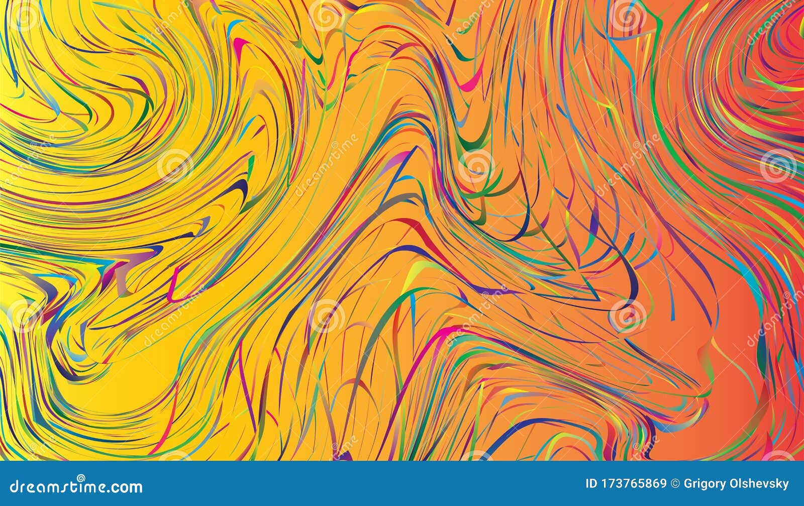 Colorful Abstract Liquid Paint Background Stock Vector - Illustration ...