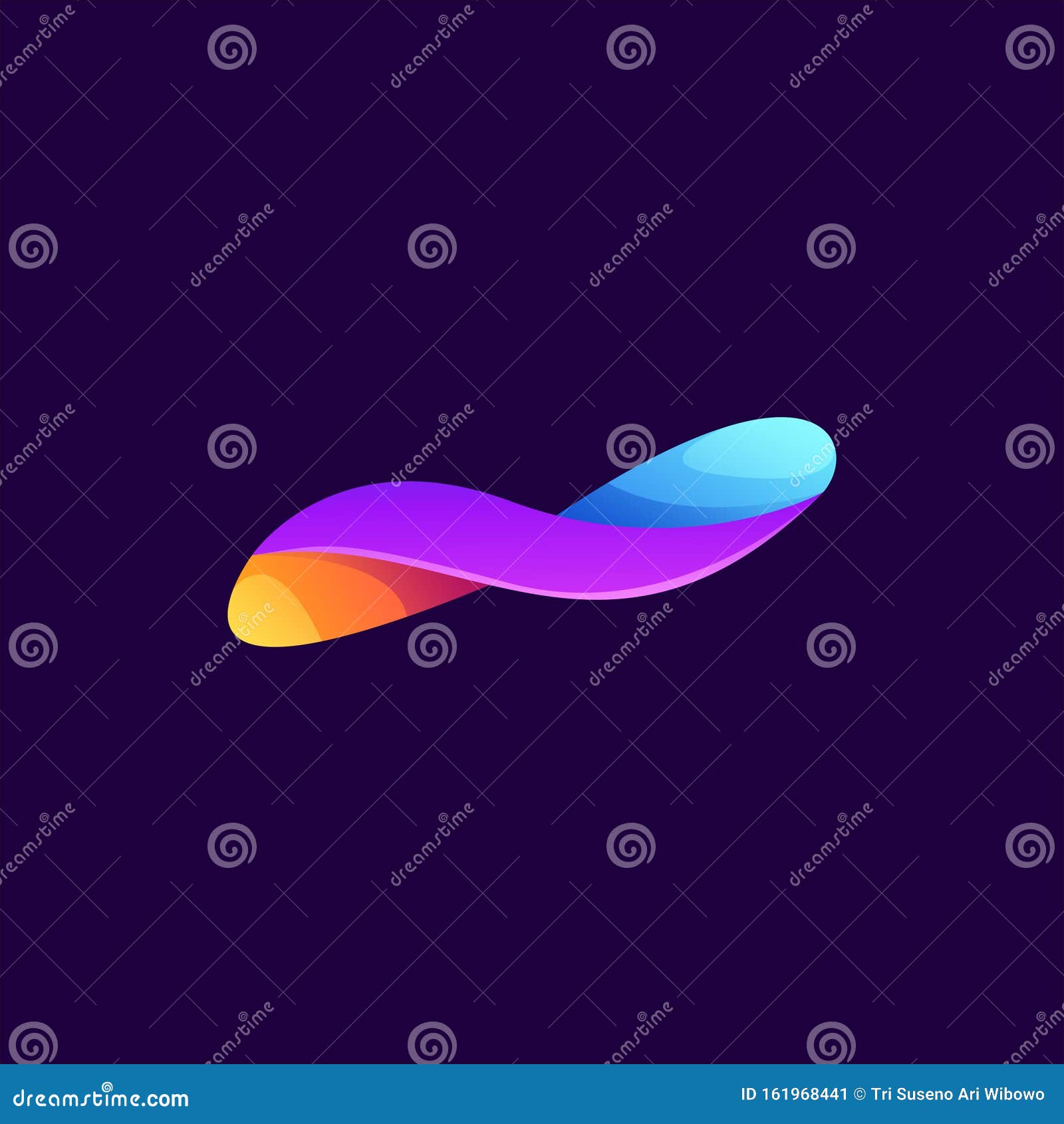 Colorful Abstract Logo Design Vector Illustration Stock Vector ...