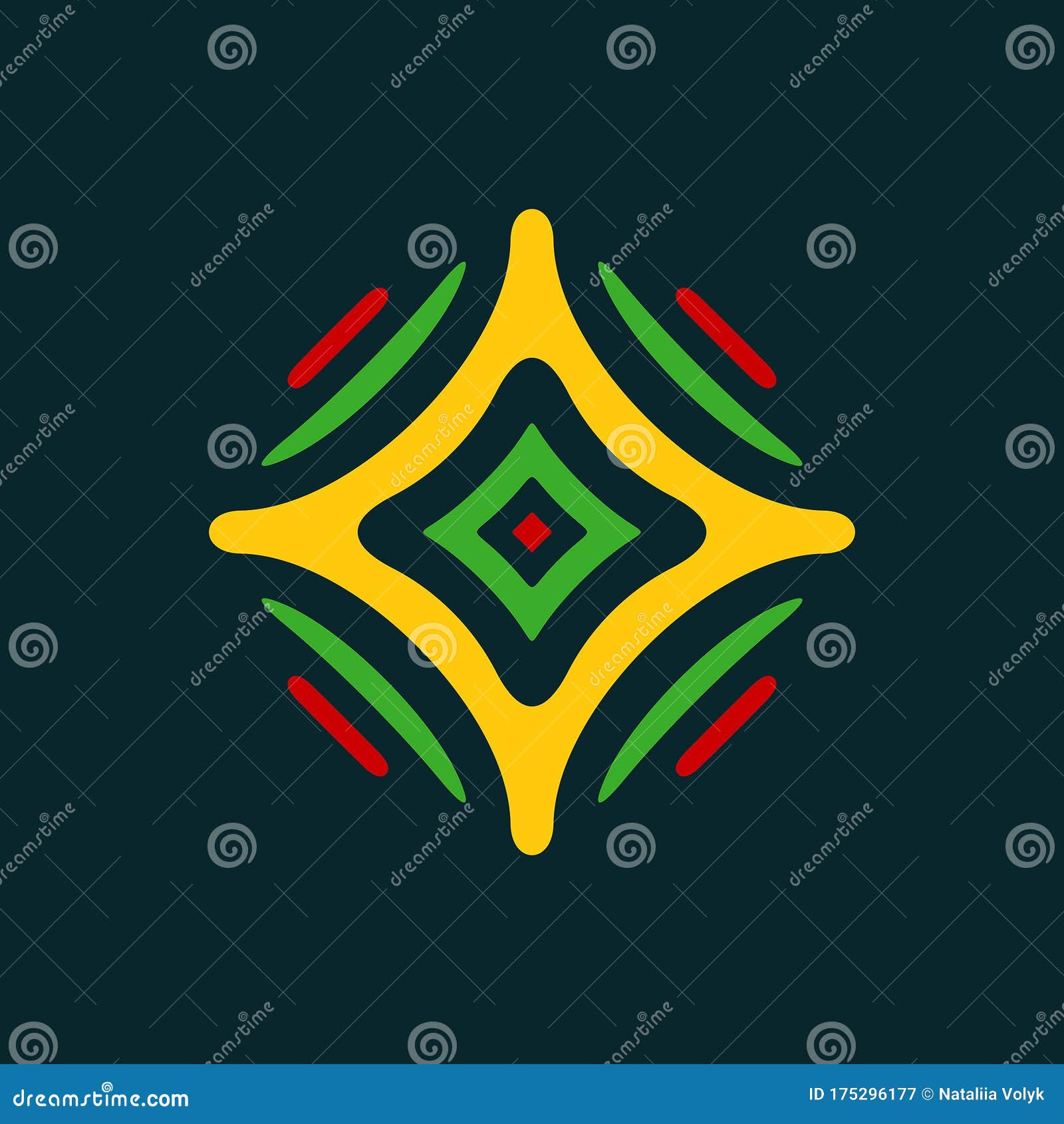 Colorful abstract logo stock vector. Illustration of design - 175296177