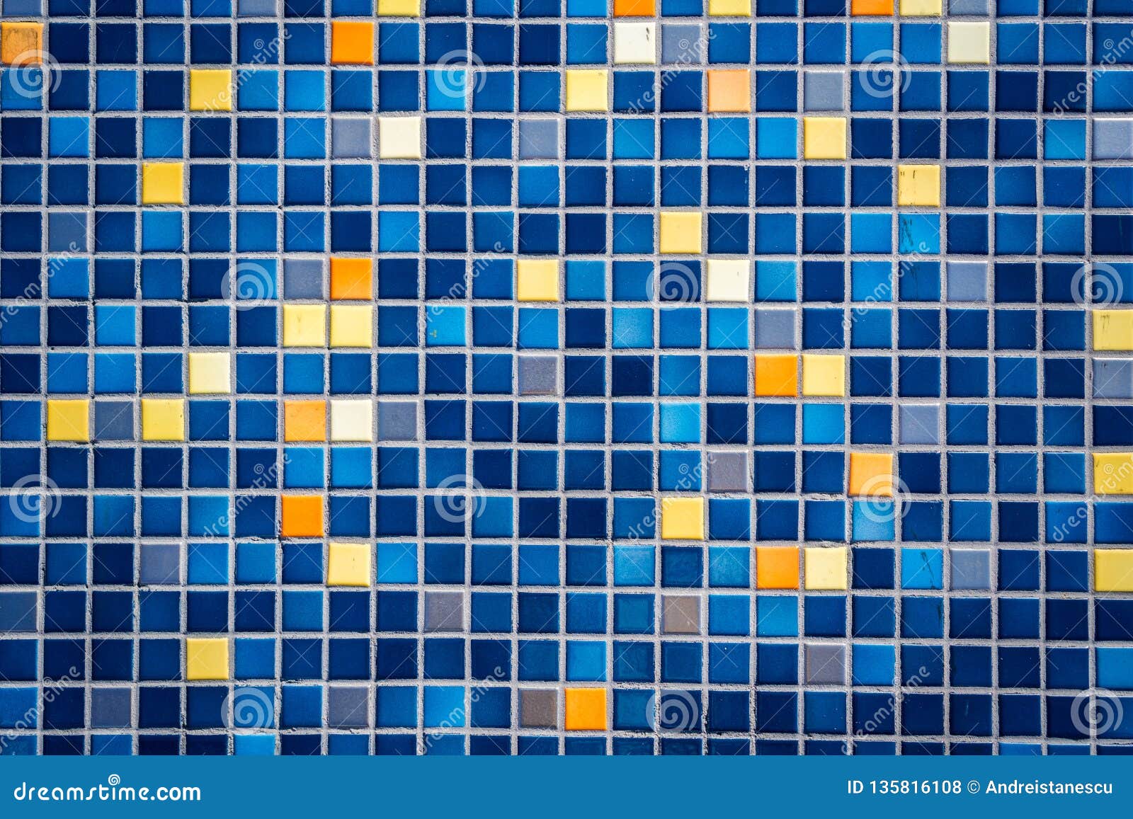 Colorful Abstract Mosaic Pattern Made Out of Tiny Tiles Stock Photo ...