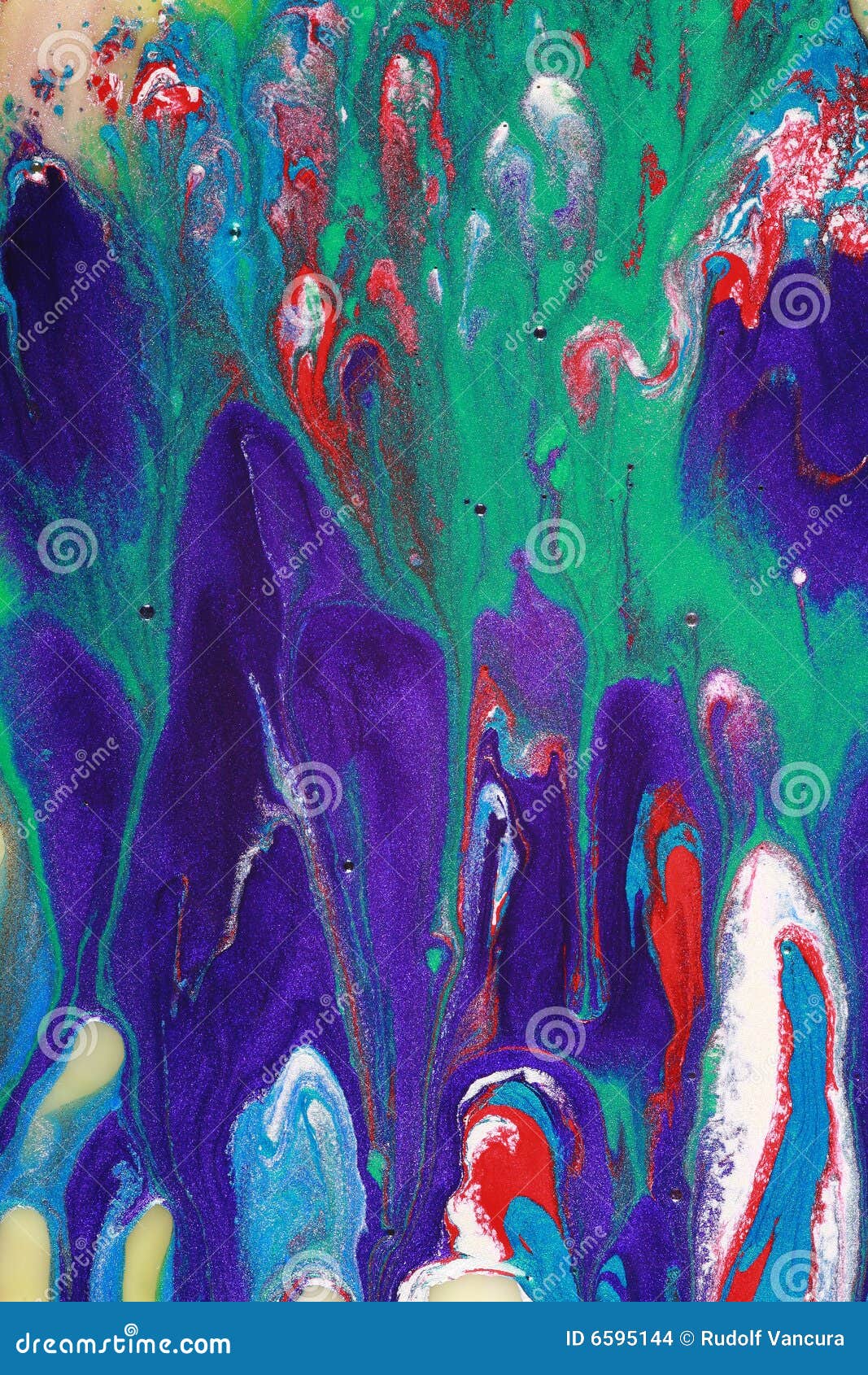 Colorful Abstract Paint Mixing Stock Photo - Image of blended ...