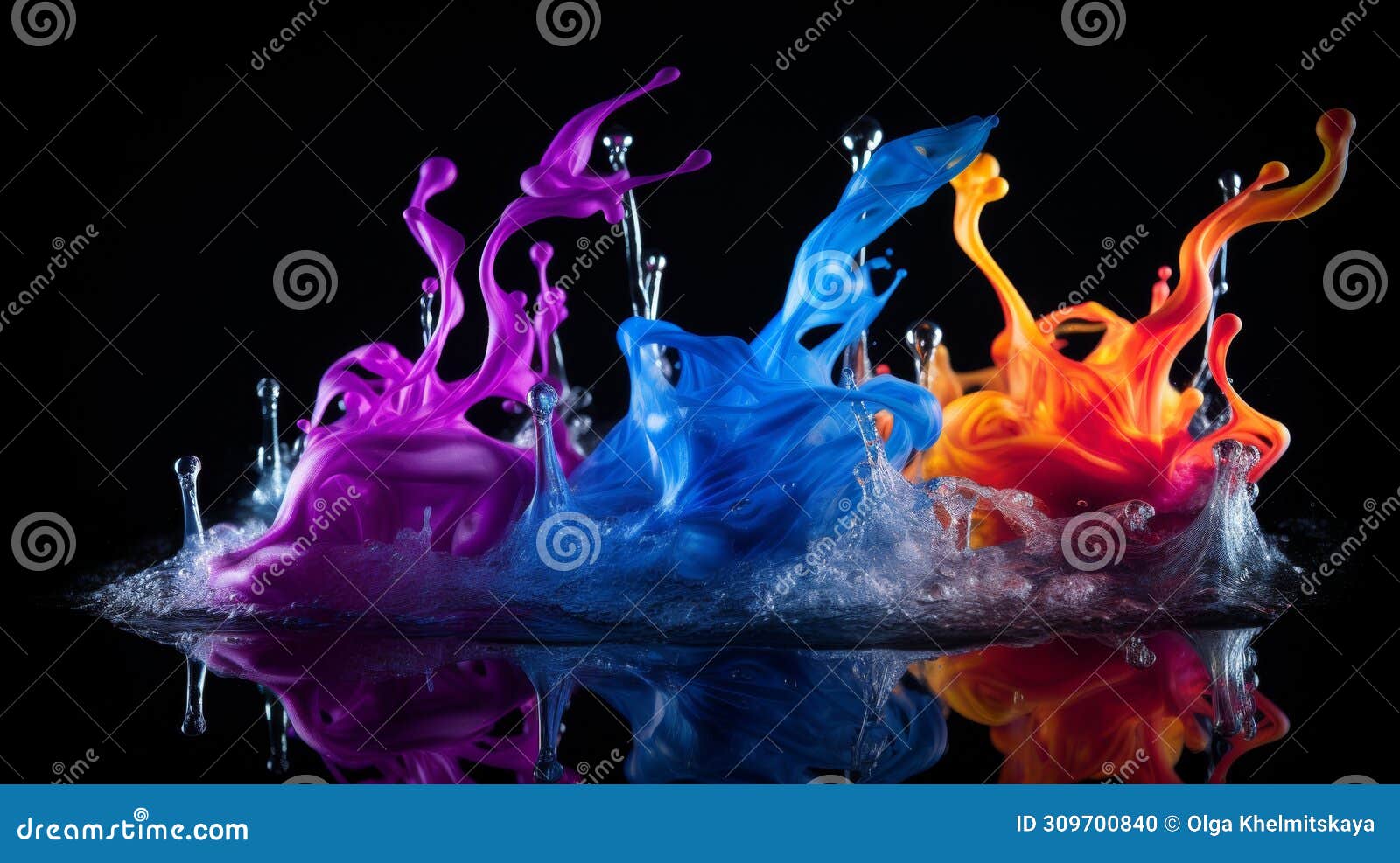 Colorful Abstract Paint Splash Desktop Wallpaper for Unique and ...