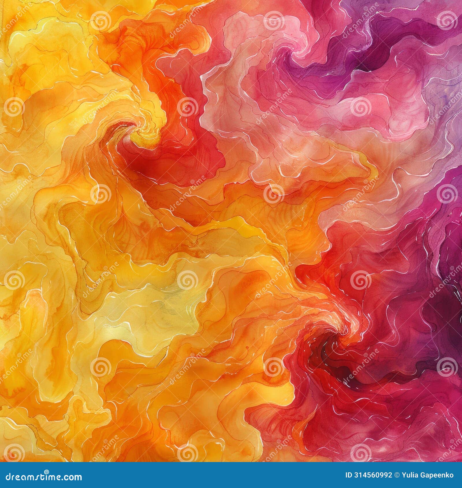 Colorful Abstract Painting Composition Stock Photo - Image of geometric ...