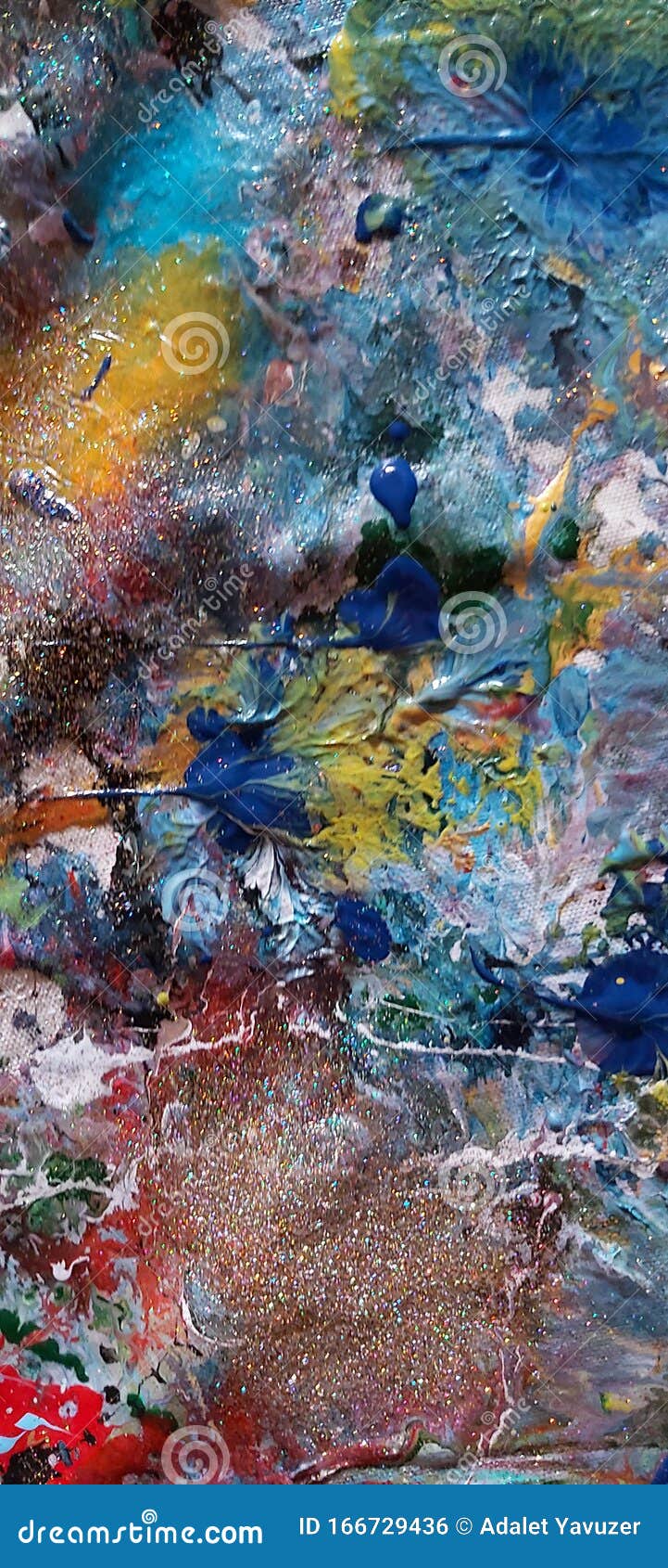 Colorful Abstract Paintings Texture Bacgrounds Stock Photo - Image of ...