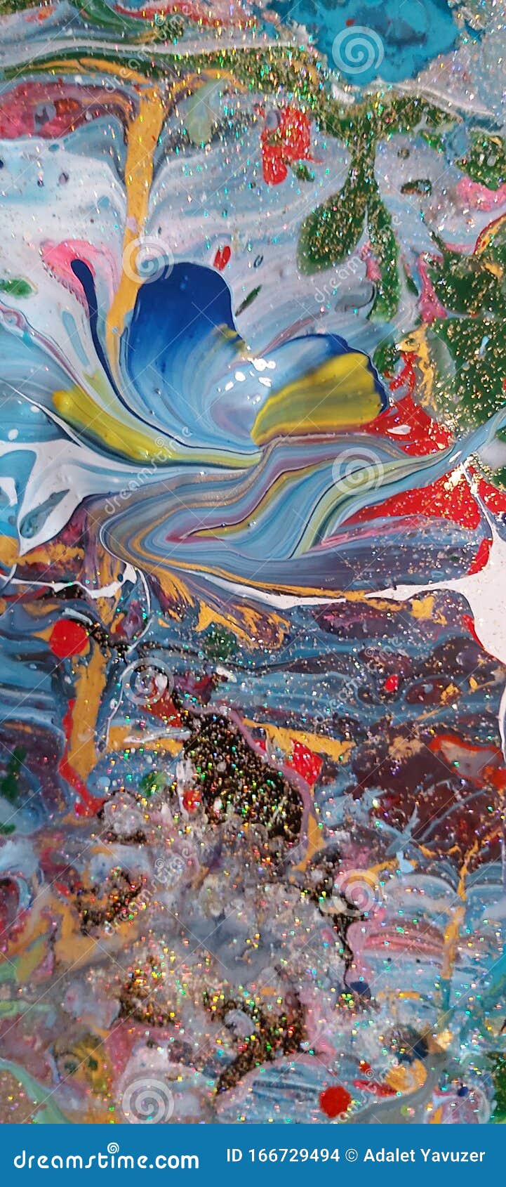 Colorful Abstract Paintings Texture Bacgrounds Stock Photo - Image of ...