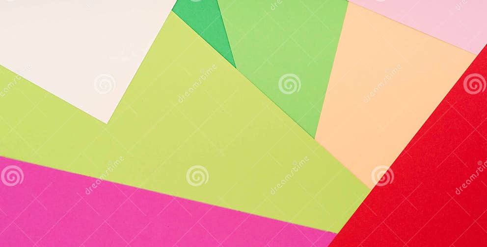 Colorful Abstract Paper Background Stock Photo - Image of visual ...