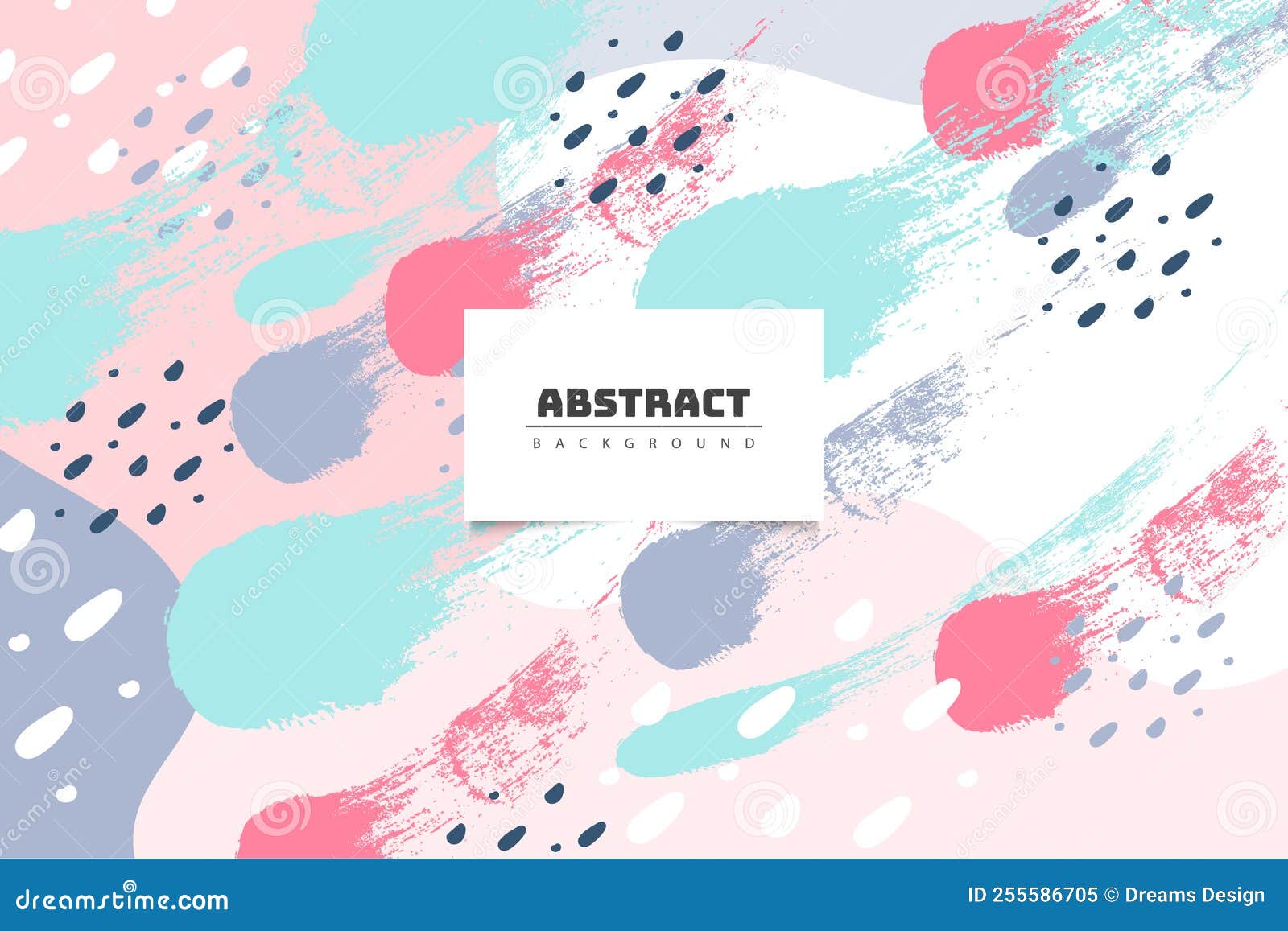 Colorful Abstract Pastel Background Stock Vector - Illustration of ...